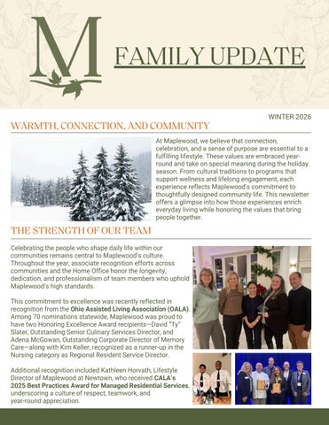 Maplewood Winter Newsletter 2026 by MaplewoodSeniorLiving - Issuu
