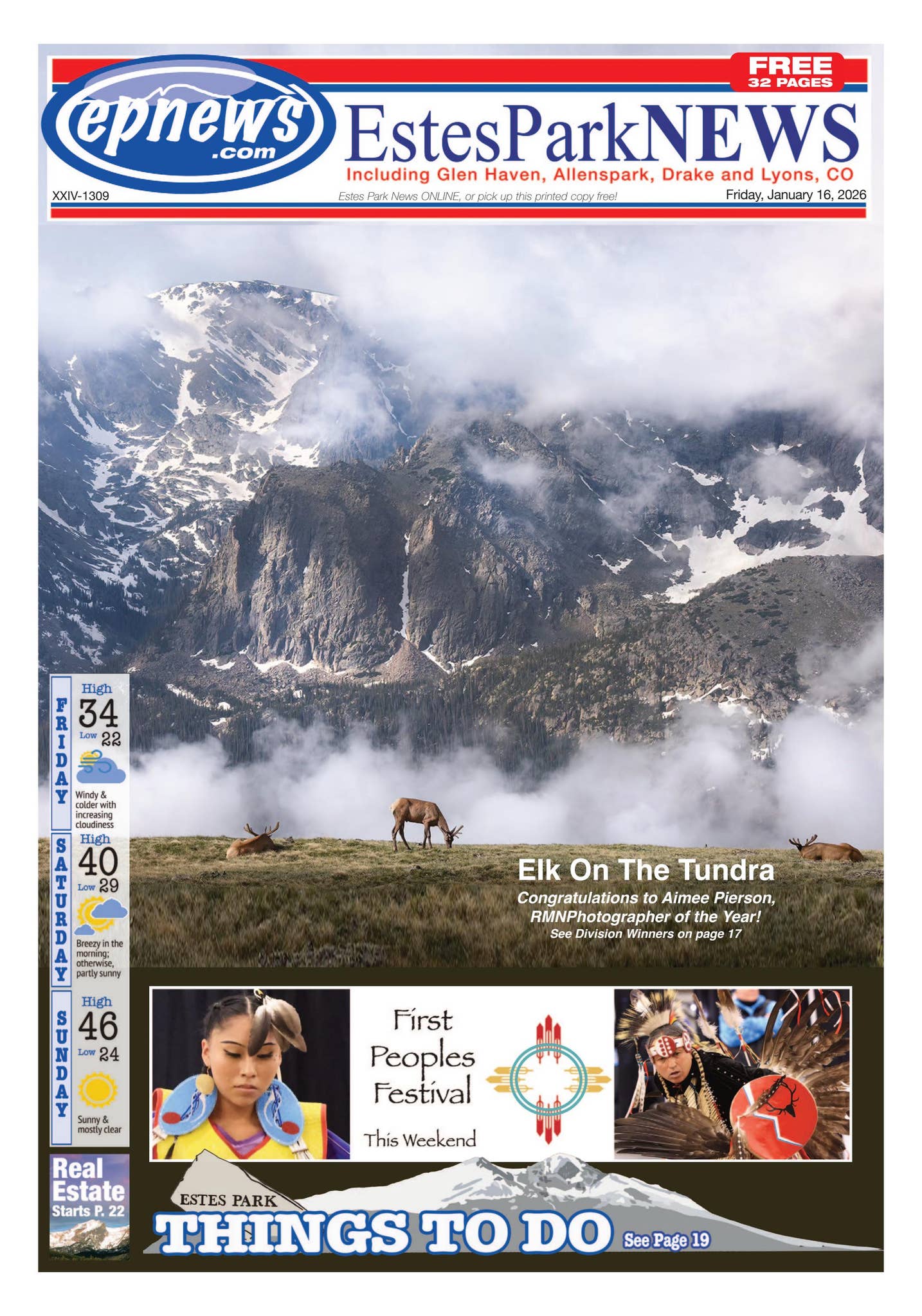 Estes Park News, January 16, 2026 by Estes Park News, Inc - Issuu