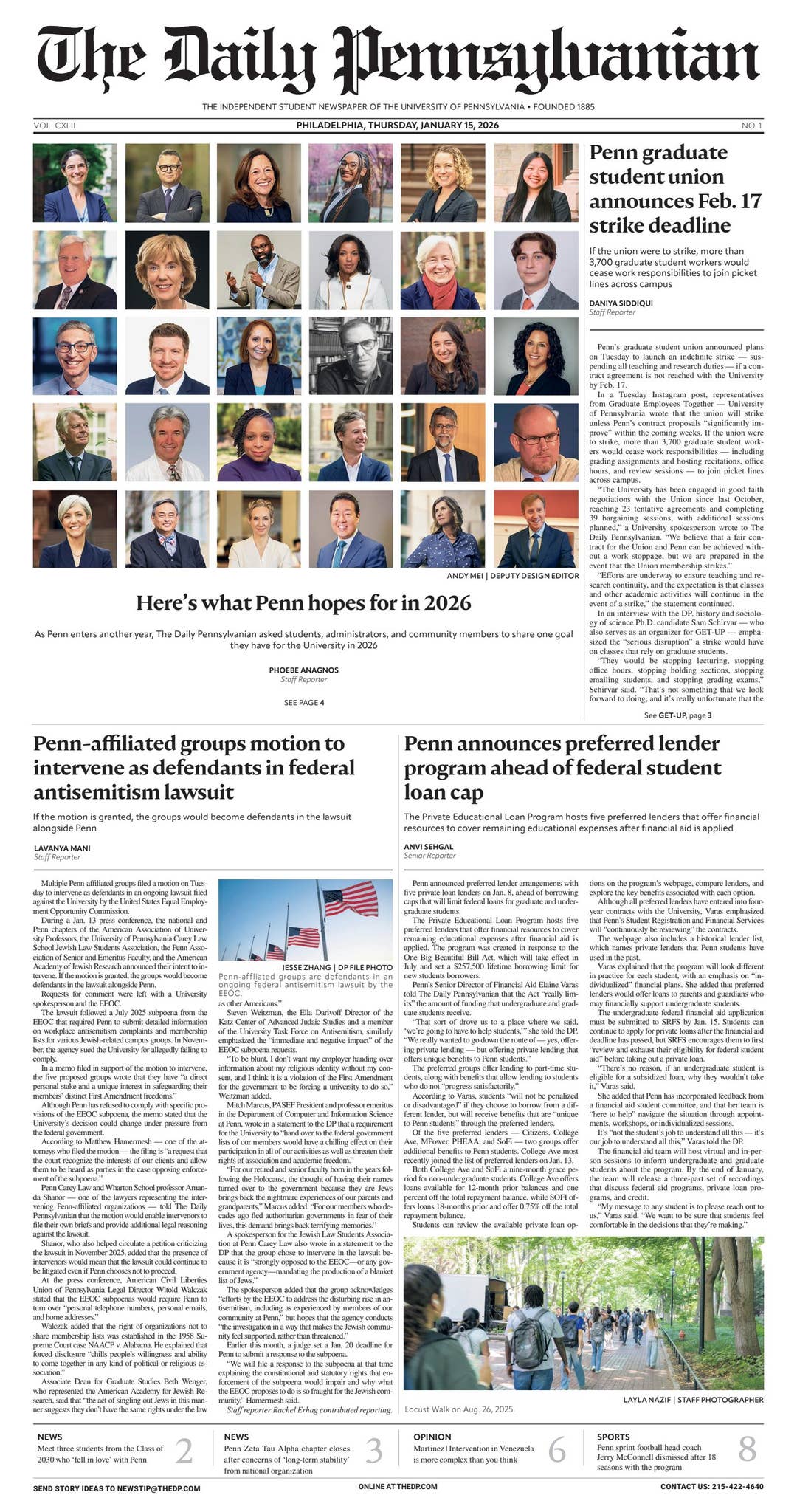 January 15, 2026 by The Daily Pennsylvanian - Issuu