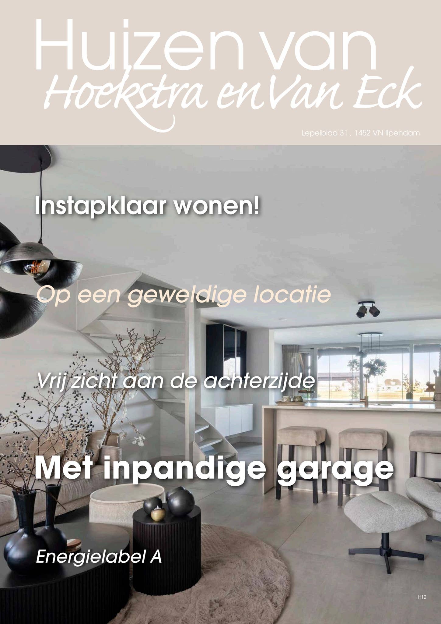 Brochure-Lepelblad 31 te Purmerend by Hoekstra en van Eck Makelaars ...