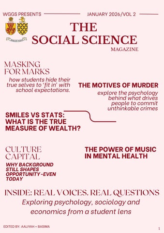 Social Science Magazine 2nd Edition 2026 by WatfordGirlsGrammarSchool ...