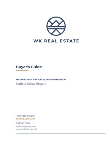 Rogers - Buyers Guide by WK Real Estate - Issuu