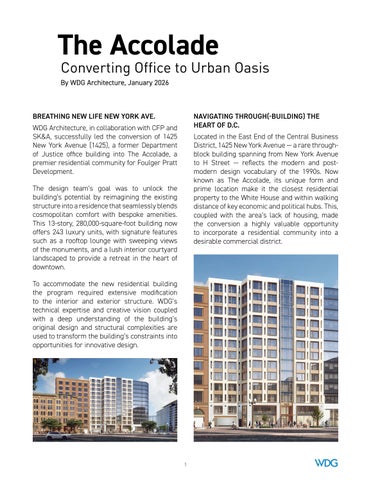 The Accolade: From Office to Urban Oasis by WDG Architecture - Issuu