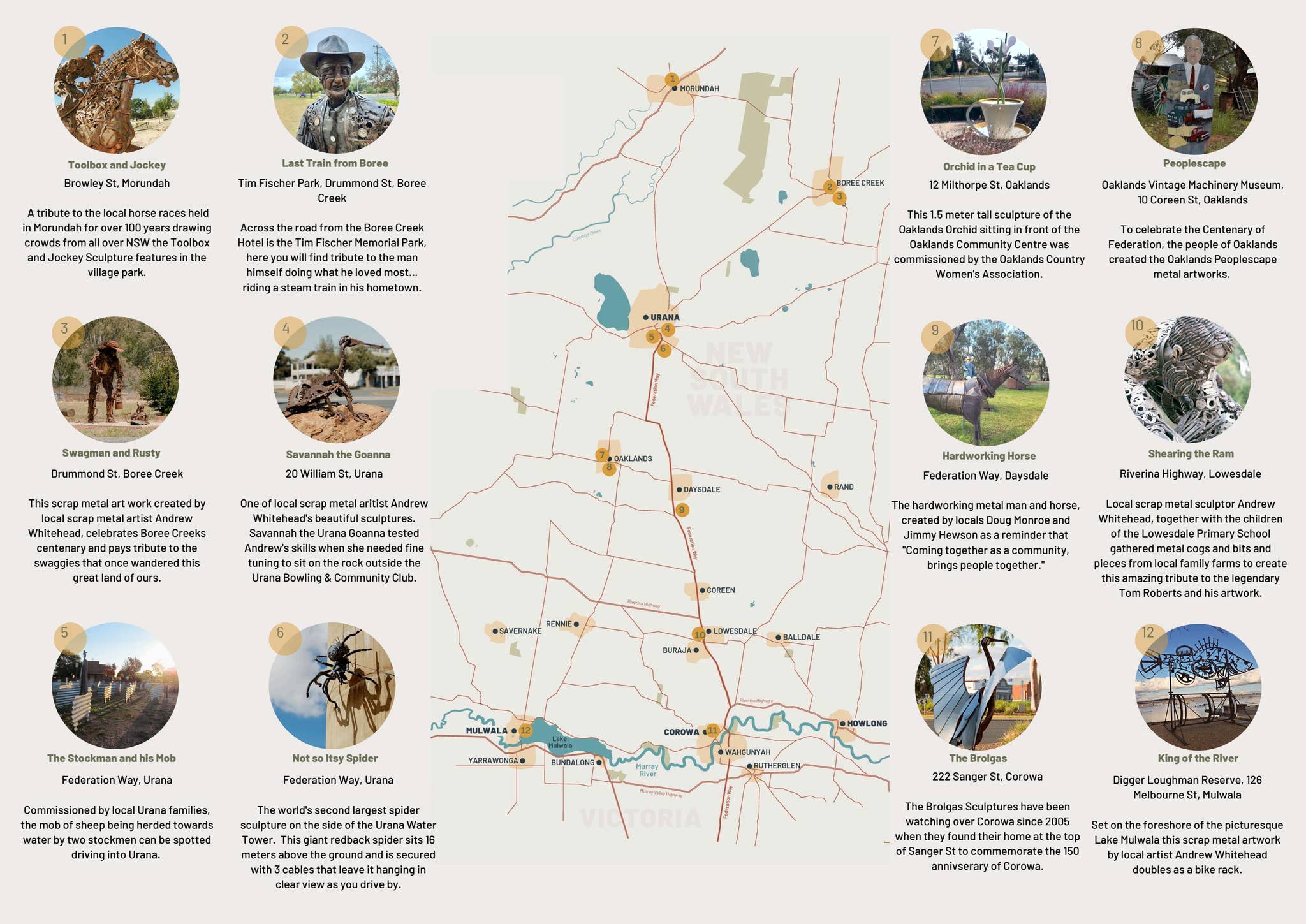 NotM-Sculpture-Trail by FederationCouncil - Issuu