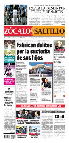 Saltillo 16 de enero de 2026 by Grupo Zócalo - Issuu