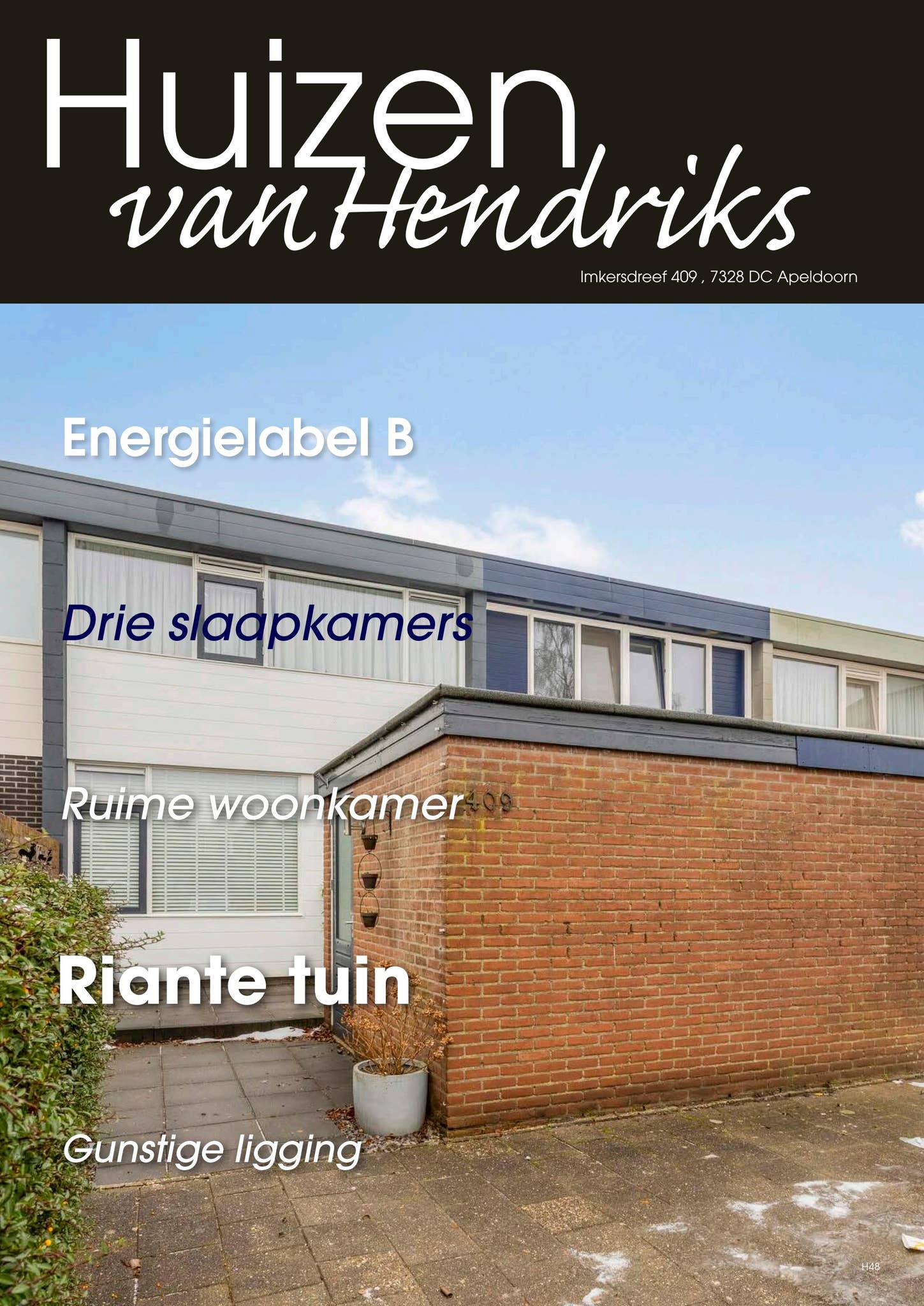 Imkersdreef 409 by Hendriks Makelaardij - meer makelaar - - Issuu