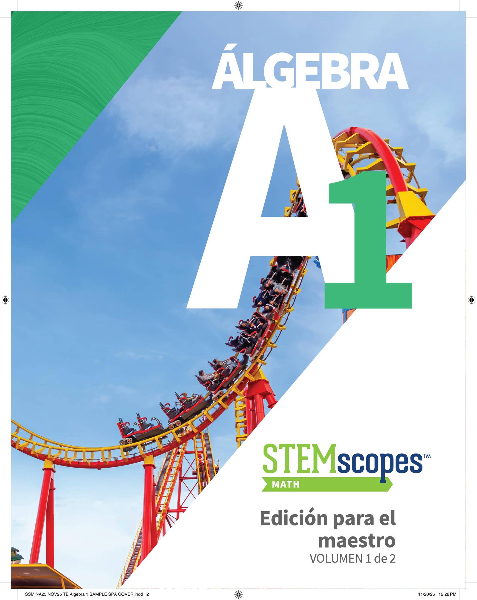 SSM CA Spanish Grade Algebra 1 Teacher Editions Volumes 1 & 2 by ...