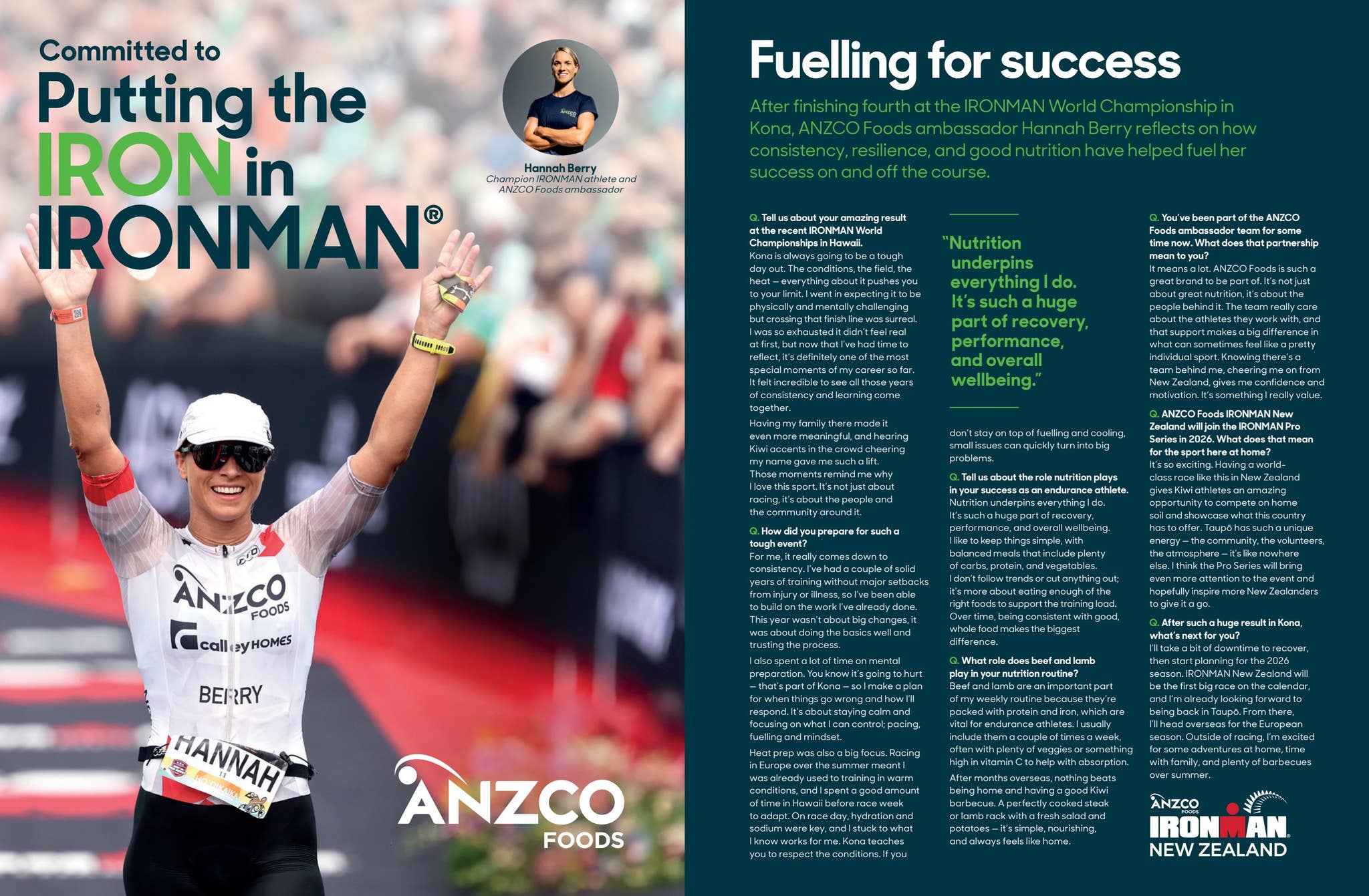 Kia Ora Magazine - Hannah Berry - December 2025 by ANZCO_Foods - Issuu