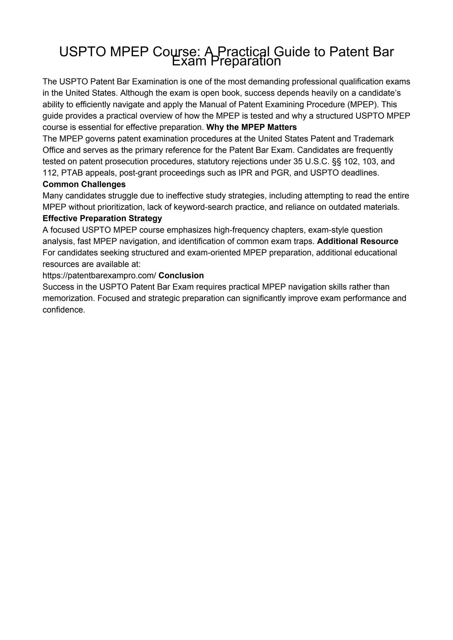 USPTO_MPEP_Course_Guide by robi don - Issuu