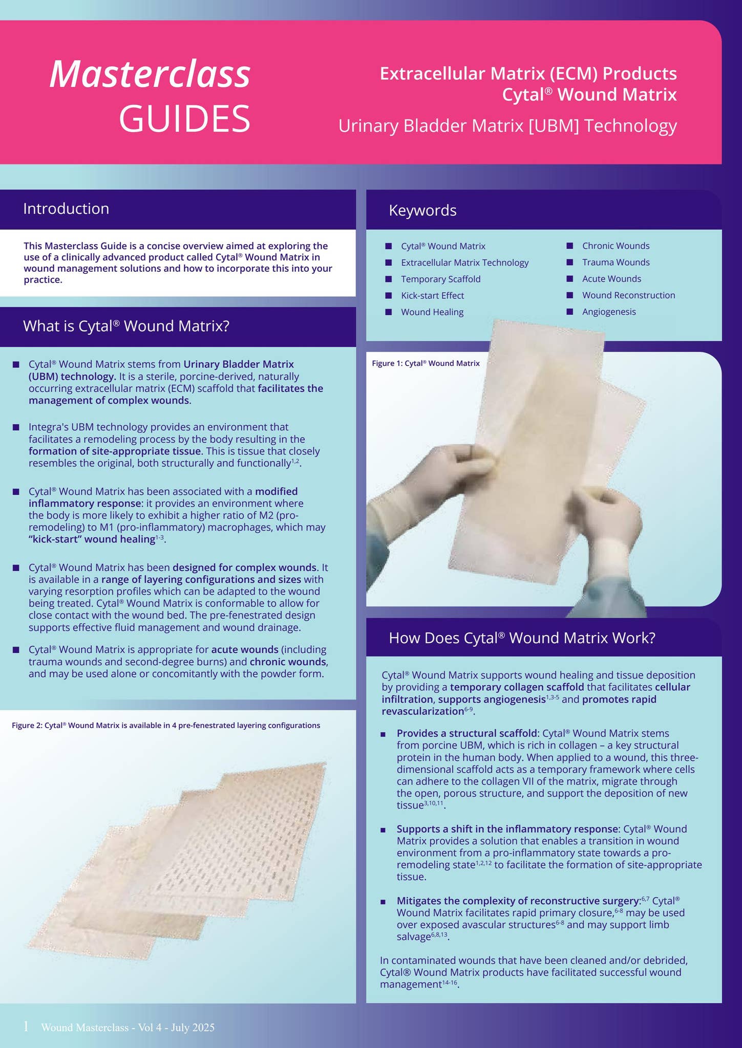 Extracellular Matrix (ECM) Products Cytal Wound Matrix by ...