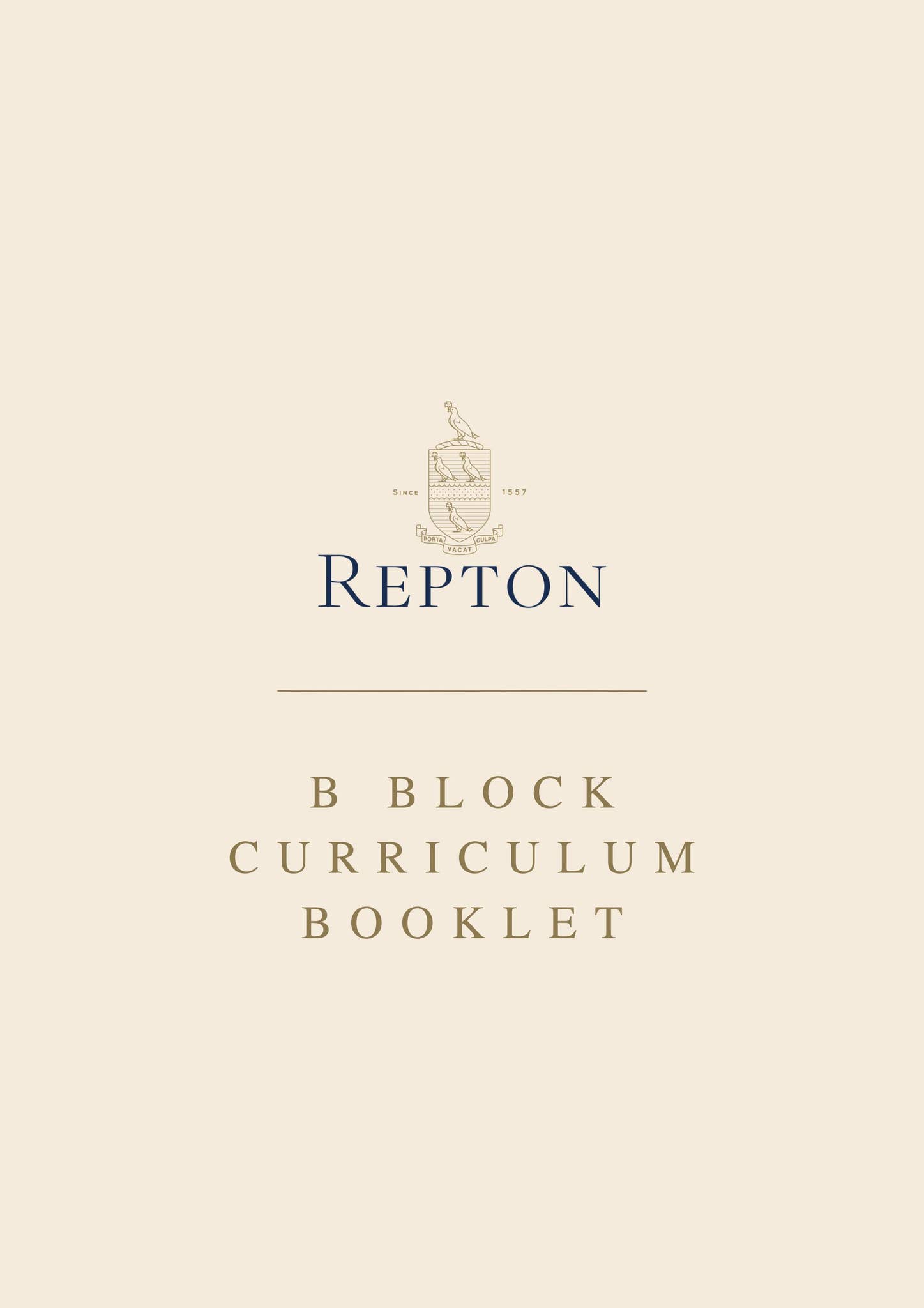 B Block Curriculum Booklet by Repton School - Issuu