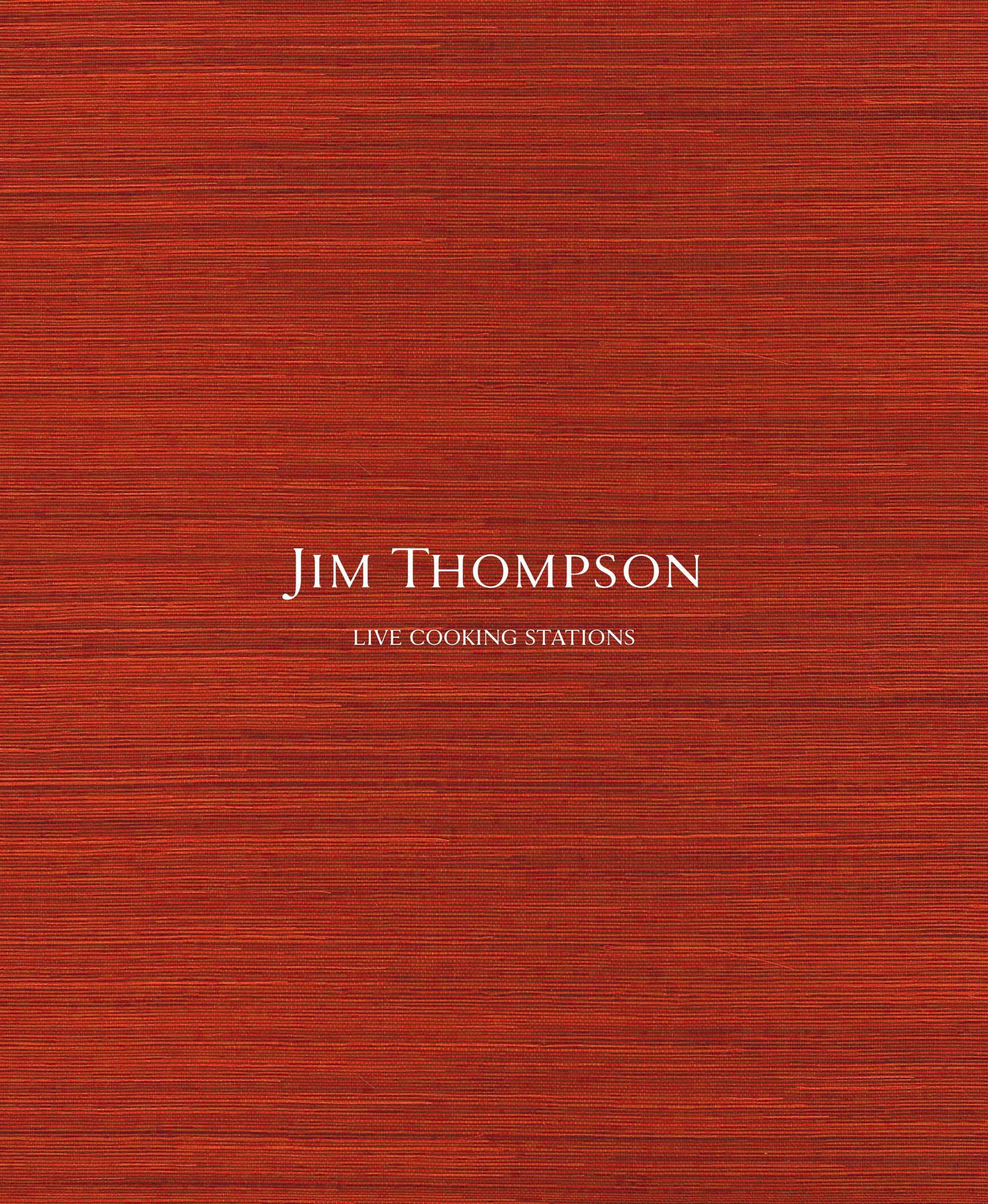 Jim Thompson - Live Cooking Stations Menu by Jim Thompson - Issuu