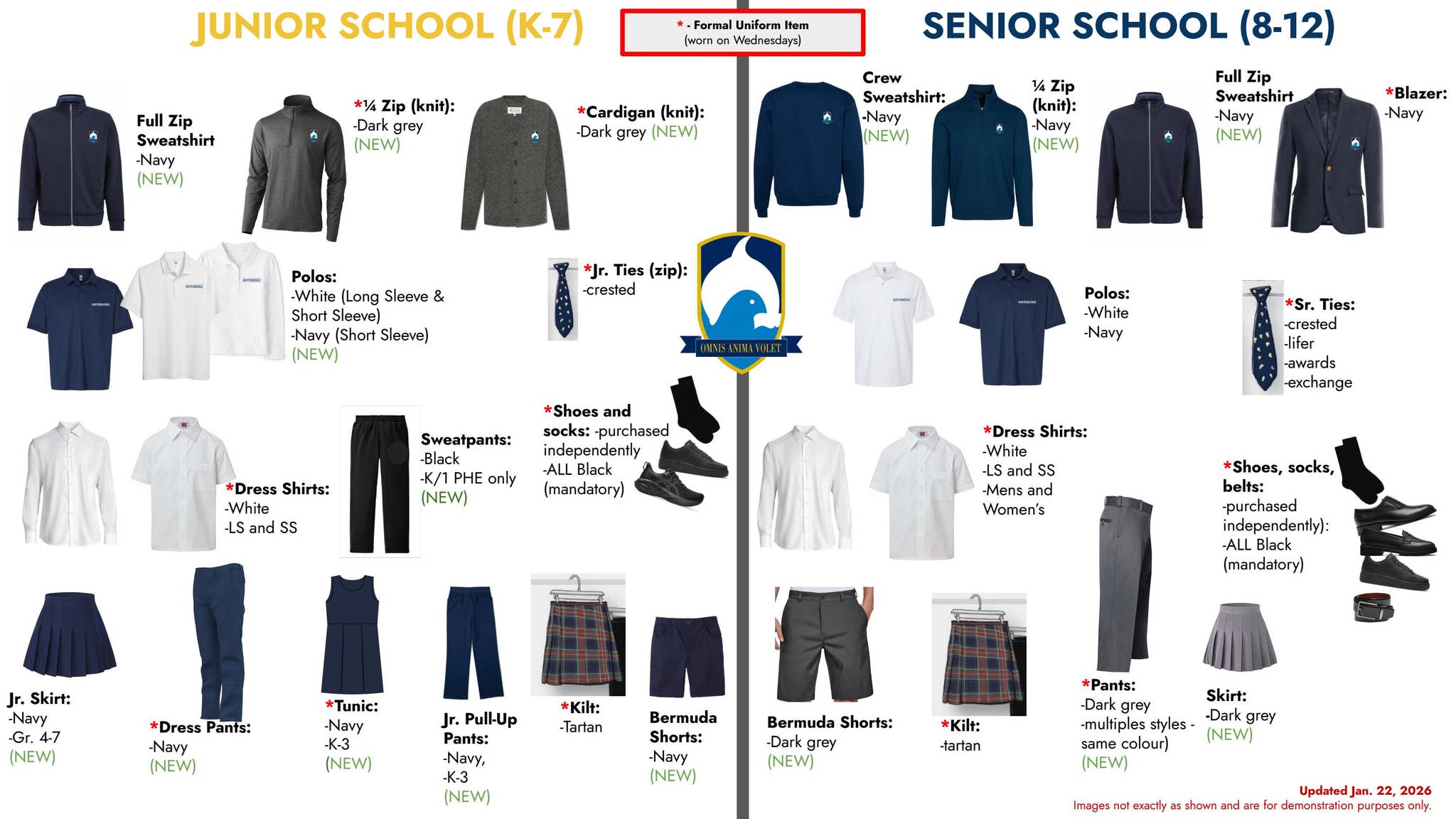 NEW ISW Uniform Items - Southridge (For September 2026) by Southridge ...