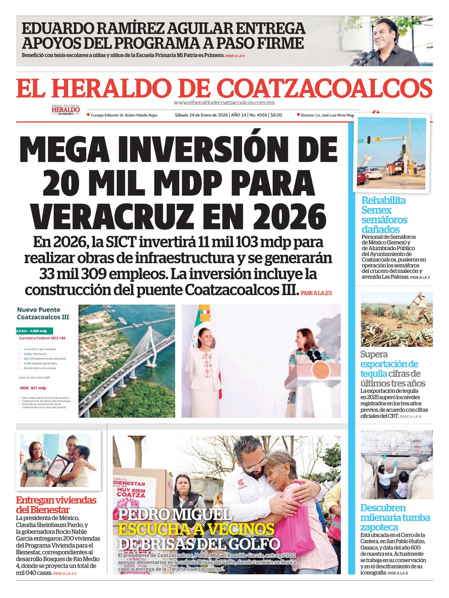 El Heraldo de Coatzacoalcos 24 de Enero de 2026 by poza_acme - Issuu
