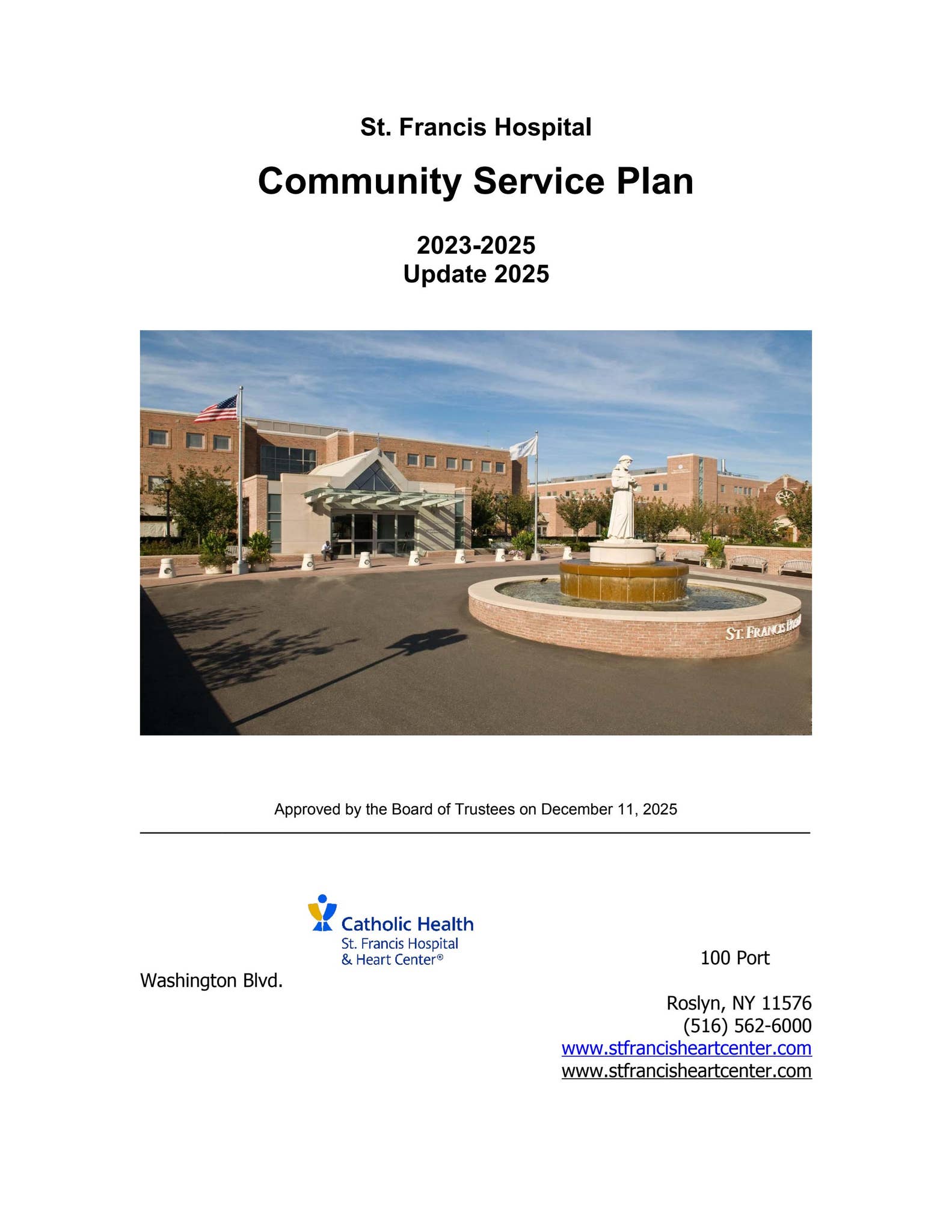 2023-2025 CSP St. Francis by Catholic Health - Issuu