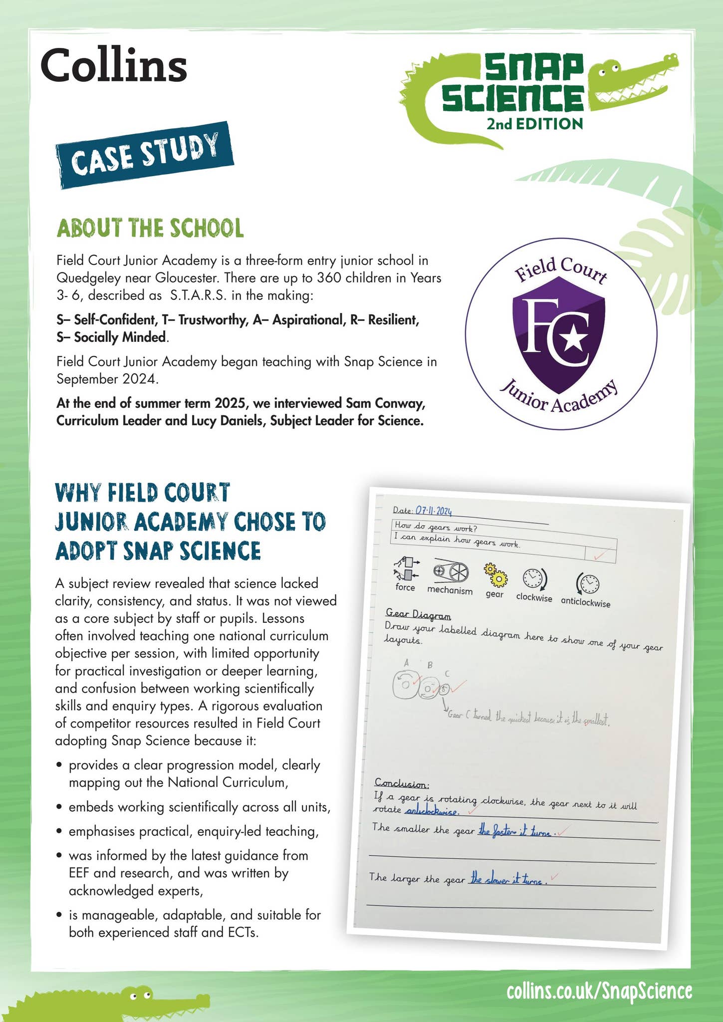 Snap Science case studies_combined by Collins - Issuu