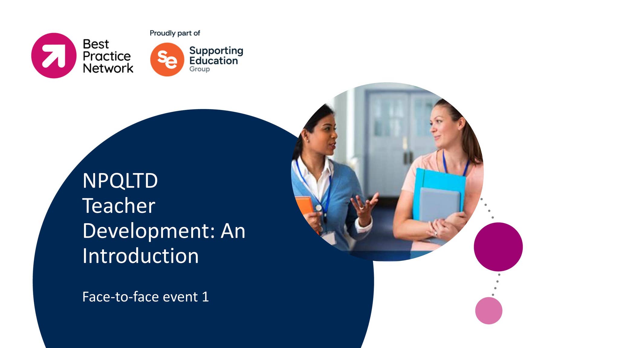 NPQLTD Event 1 Slide Deck for Participants by Best-Practice-Network - Issuu