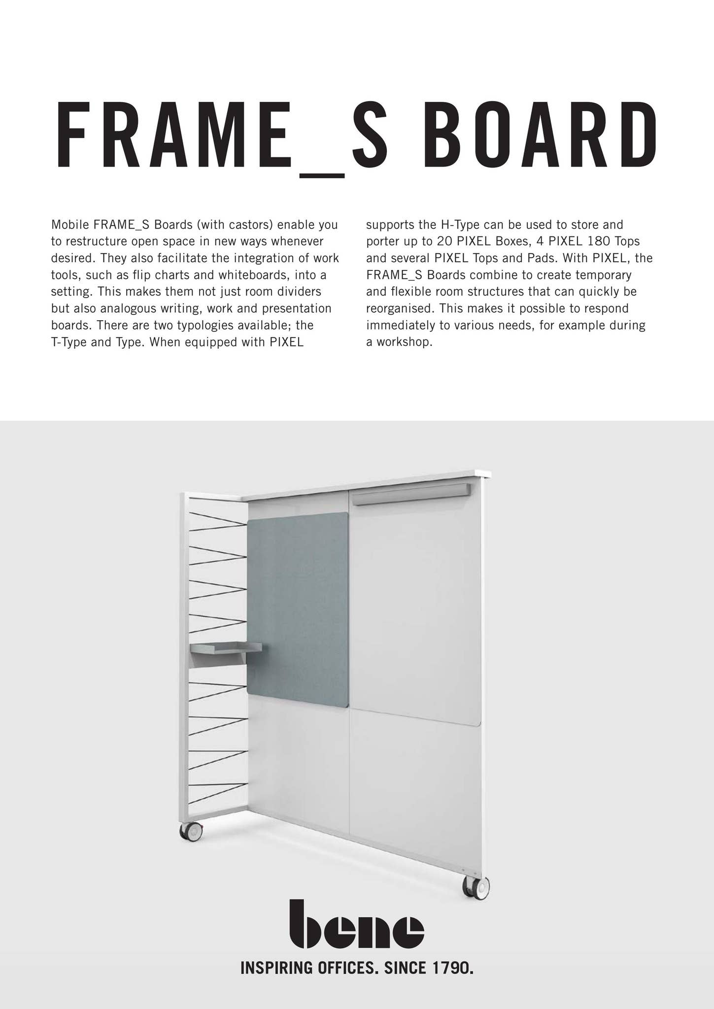 product-data-sheet-bene-frames-board by Bene Office - Issuu