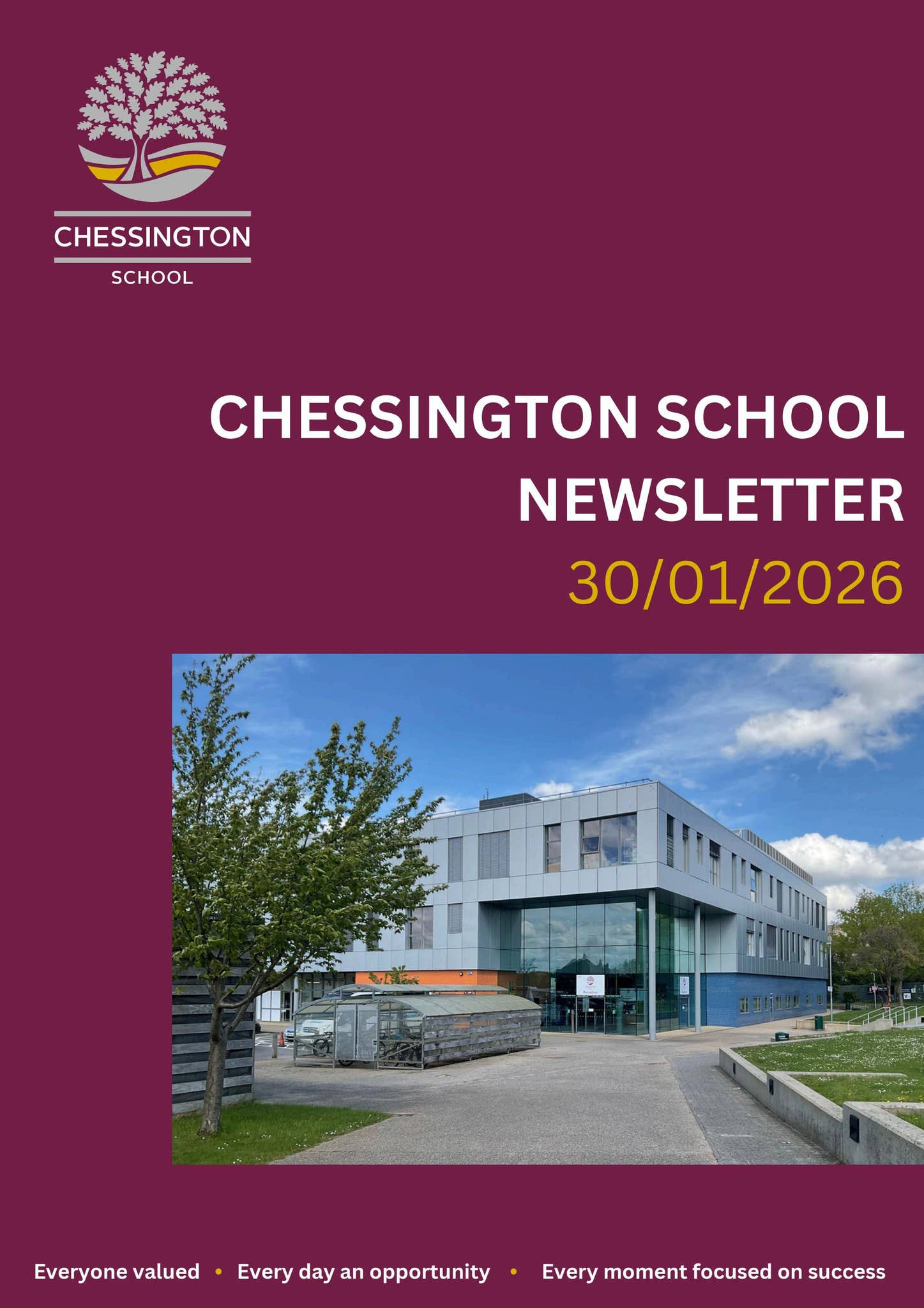Chessington School Newsletter | 30.01.26 by ecedchessingtonschool - Issuu