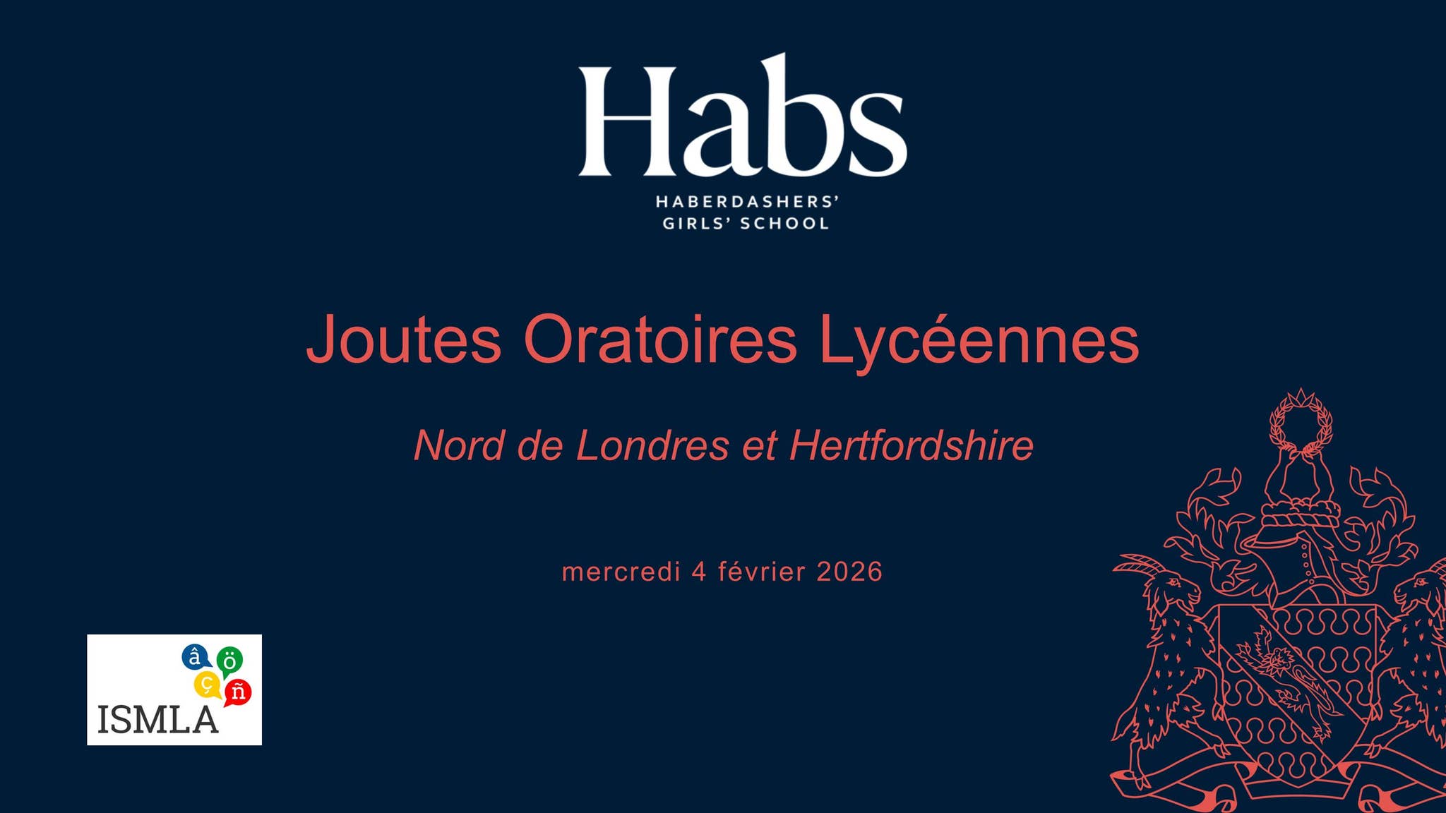 Joutes Oratoires 2026 - presentation by Habs Elstree Schools - Issuu