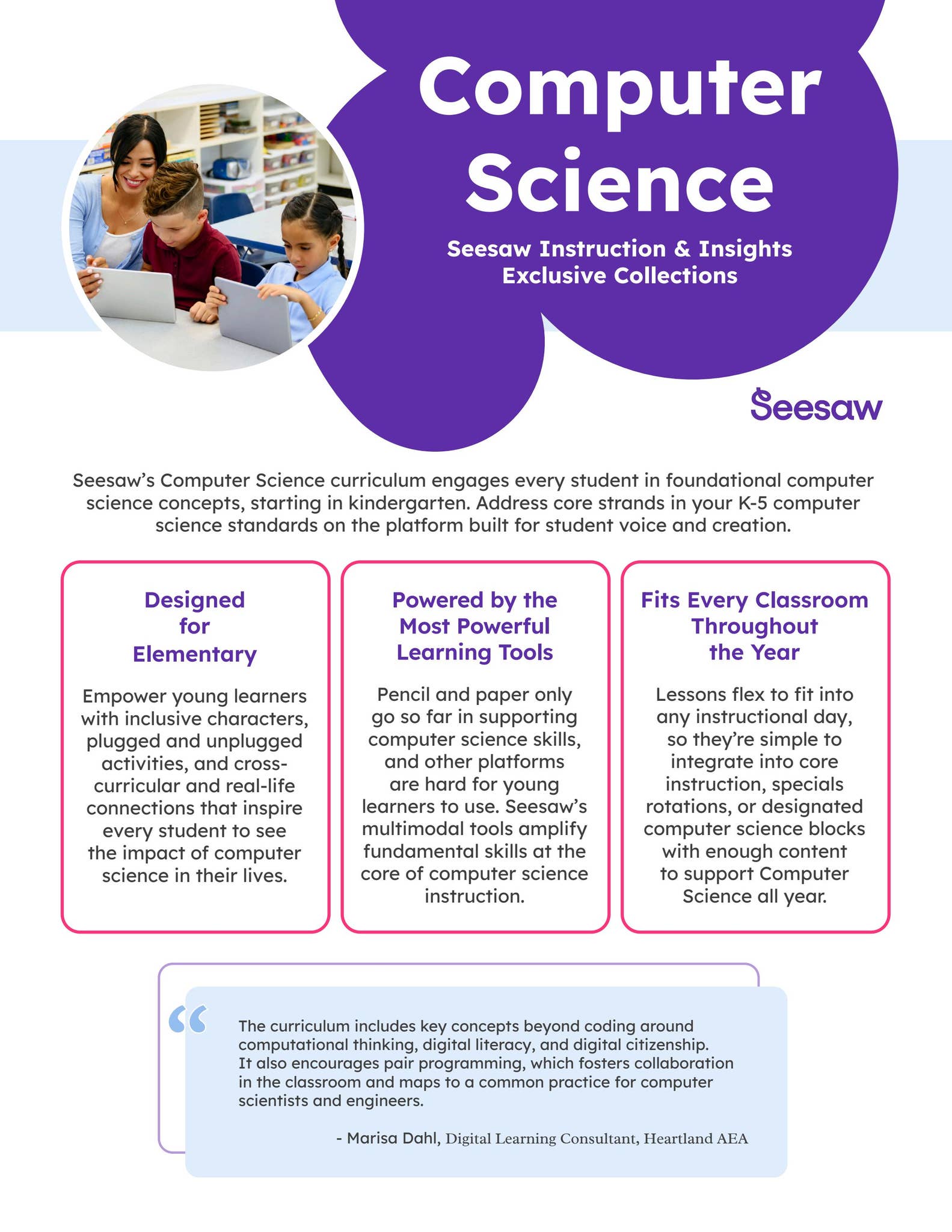 Computer Science Powered by Seesaw I&I by seesawlearning - Issuu