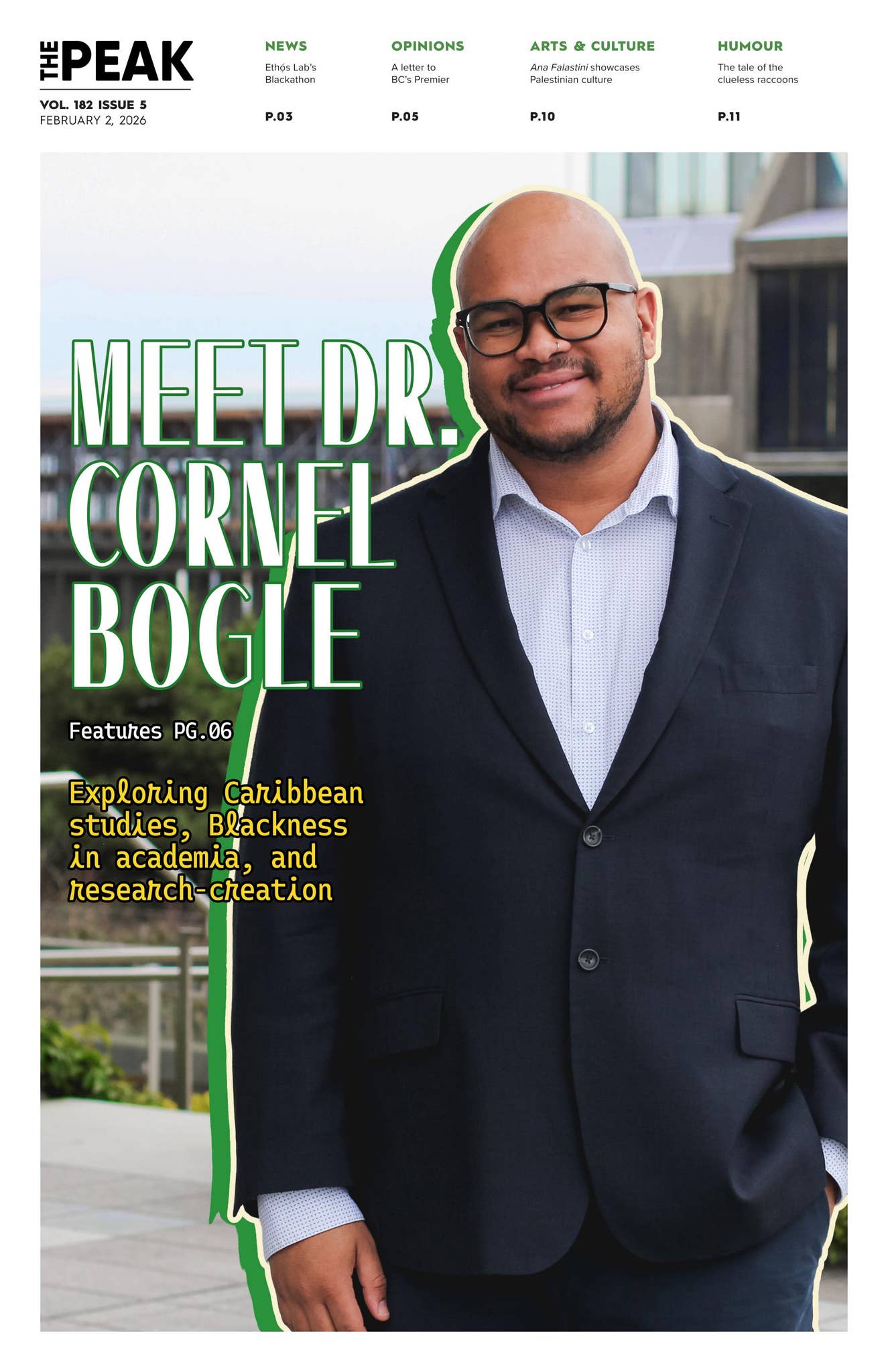 Meet Dr. Cornel Bogle by The Peak - Issuu