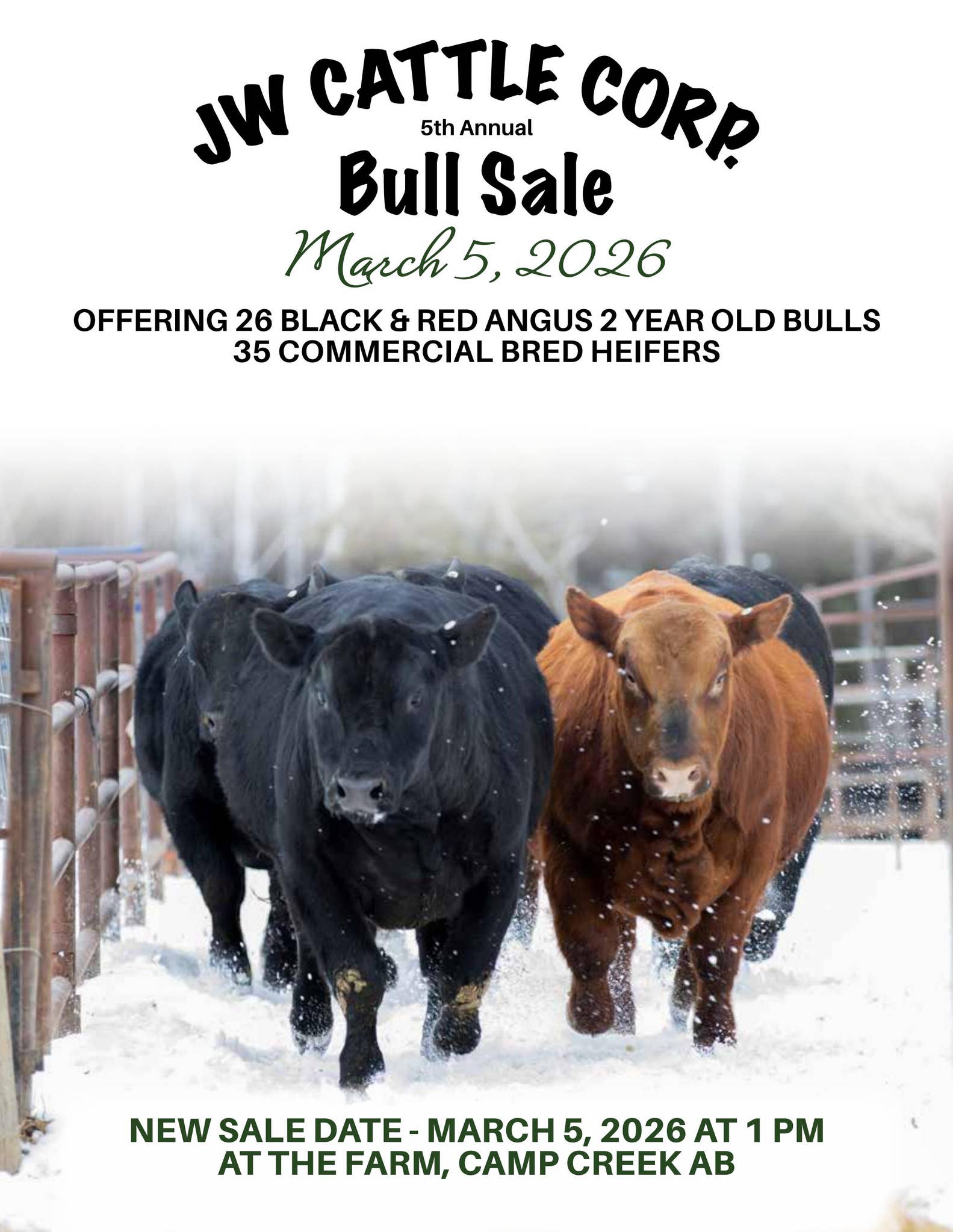 JW Cattle Co. Bull Sale - Camp Creek, AB by DLMS-Cattlevids.ca - Issuu