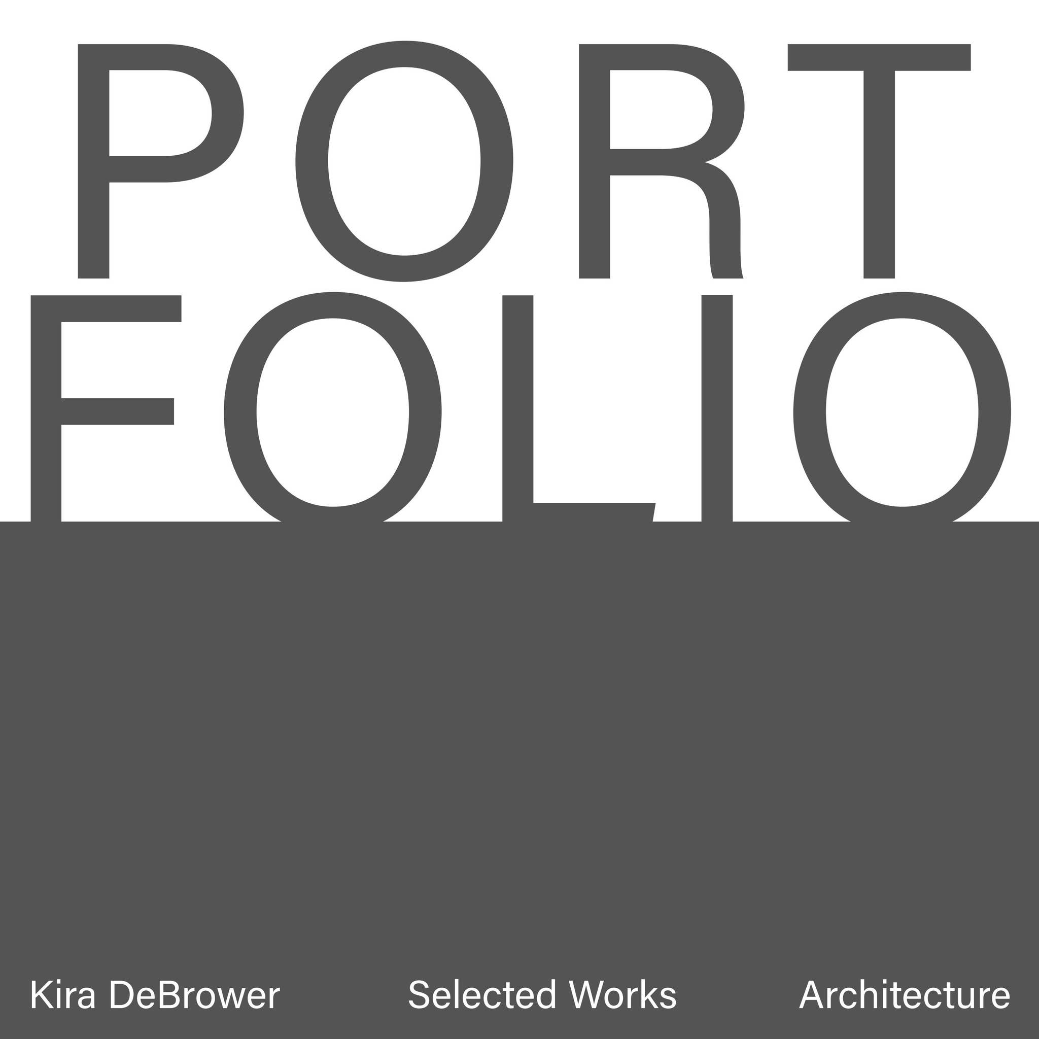 Kira DeBrower's Abridged Portfolio by kiradebrowerr - Issuu
