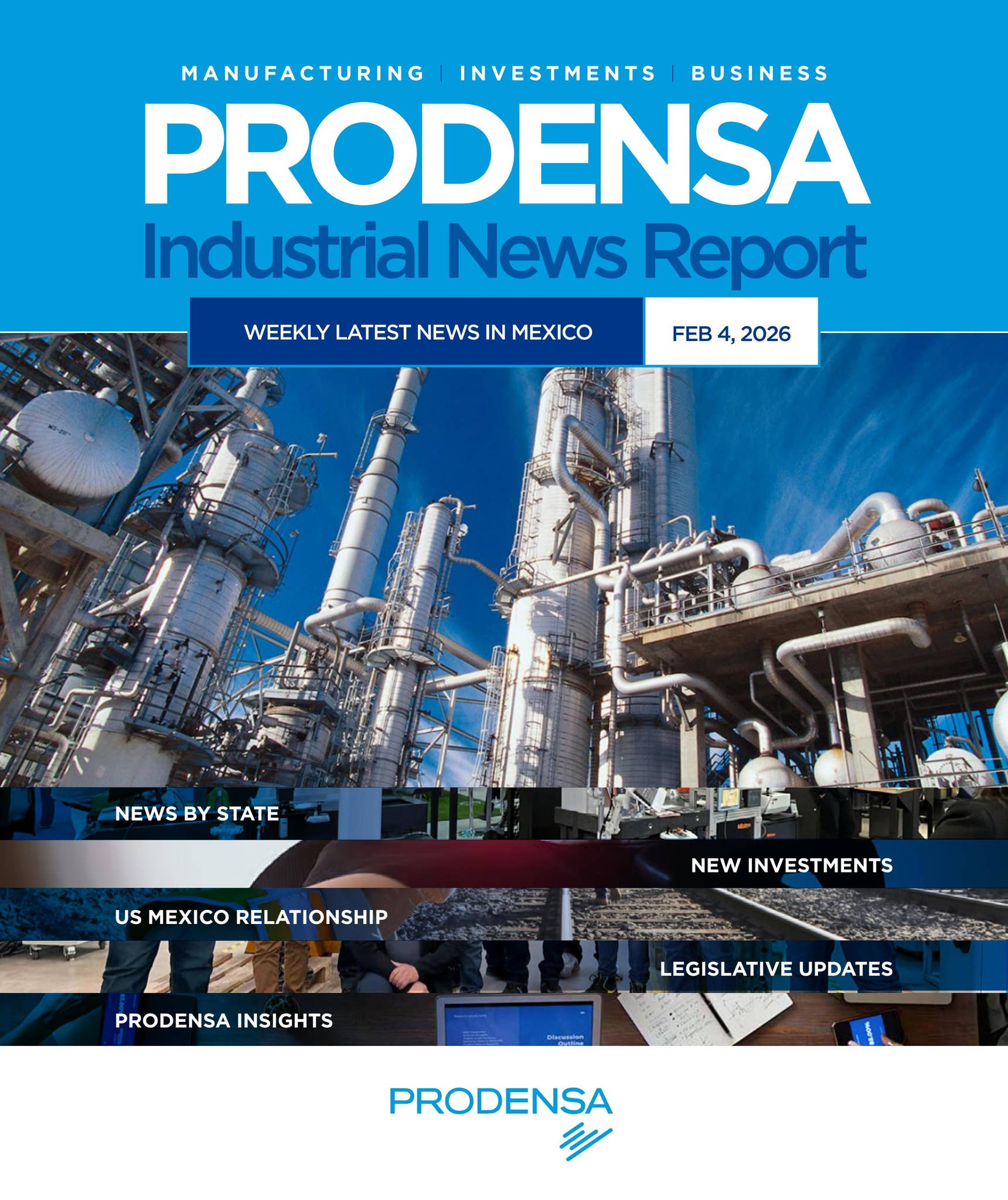 Prodensa Weekly Manufacturing Report Mexico February 4, 2026 by ...