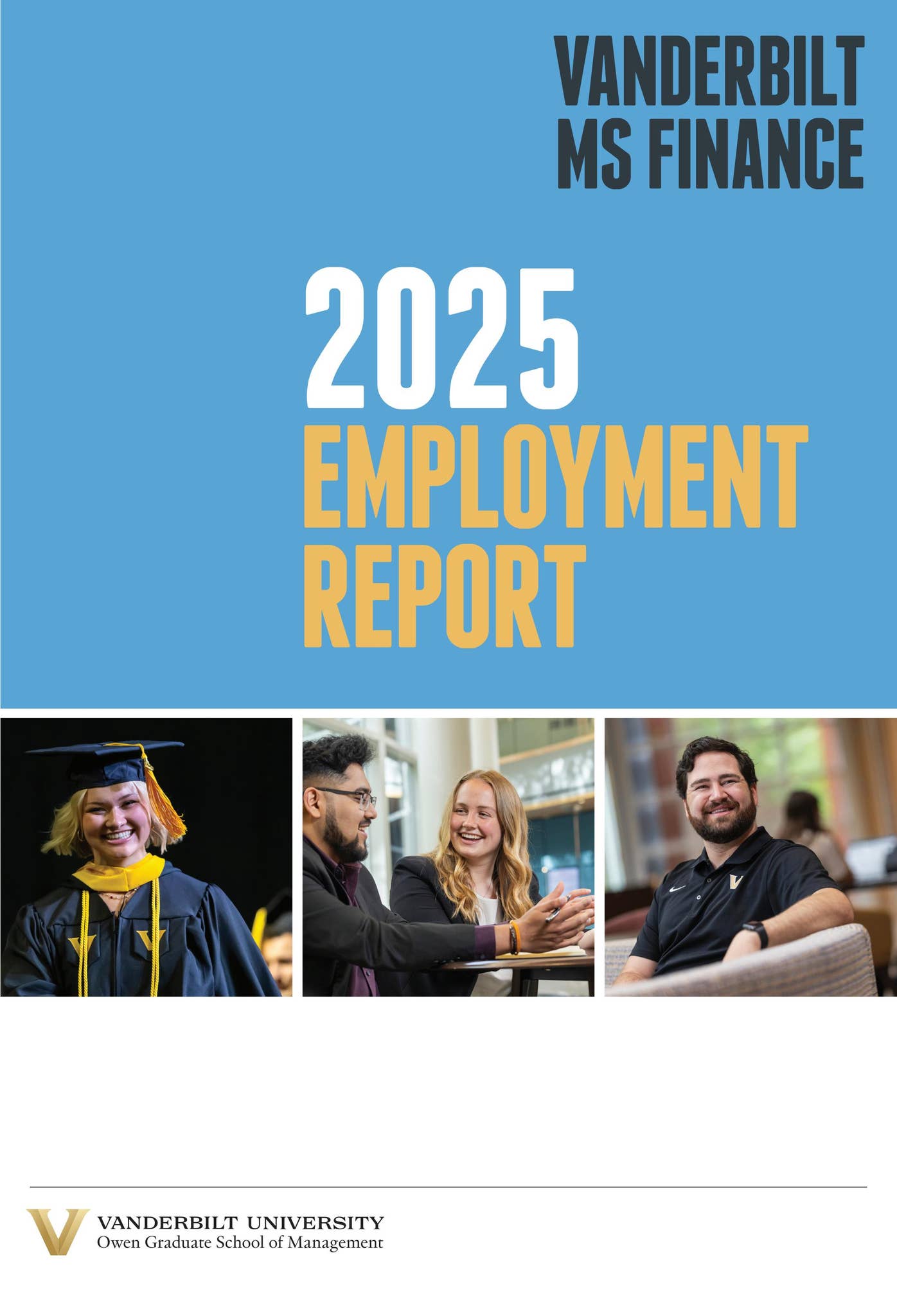Vanderbilt MS Finance Employment Report 2025 by Vanderbilt Owen ...