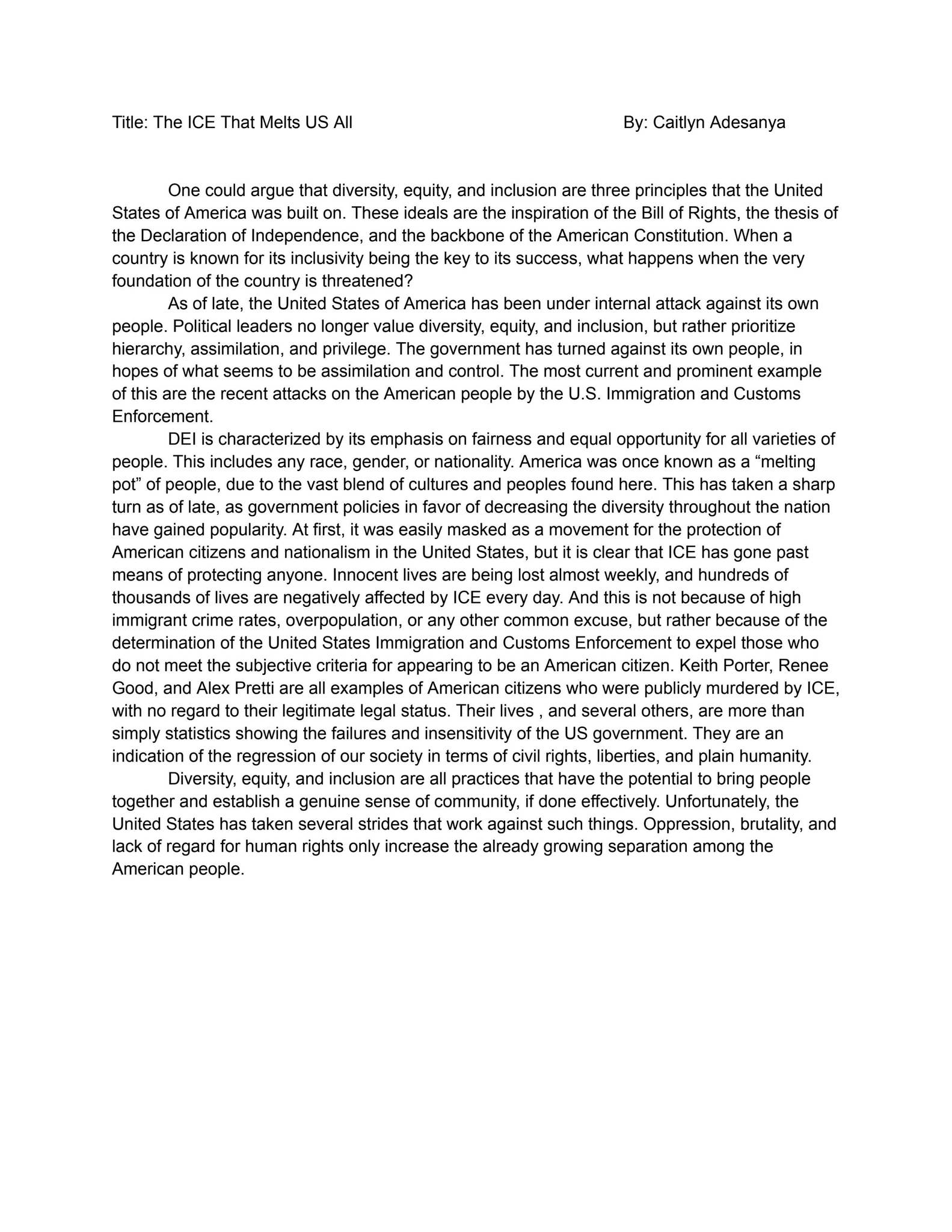 Caitlyn Adesanya-Quill n Scroll DEI Essay (1) by Foundation Academy - Issuu
