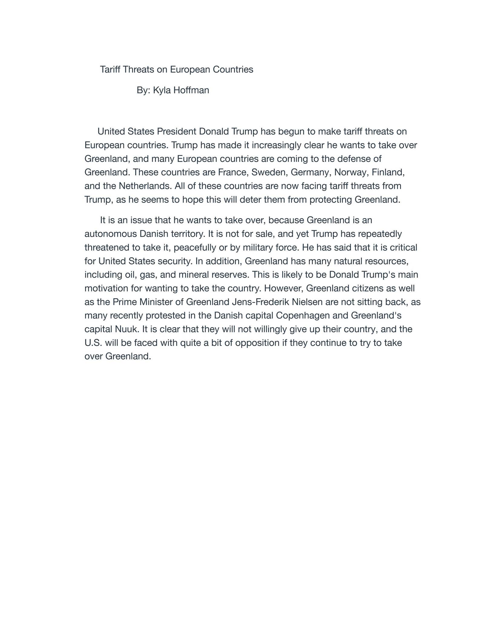 Political Writing Piece for Quill and Scroll Contest- Kyla Hoffman by ...