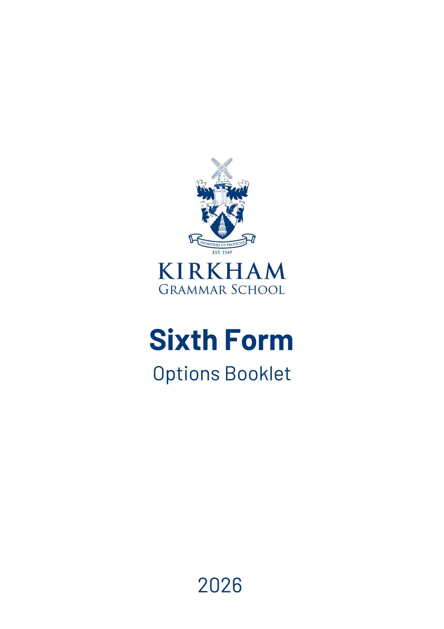 Sixth Form Options Booklet 2026 by Schudio - Issuu