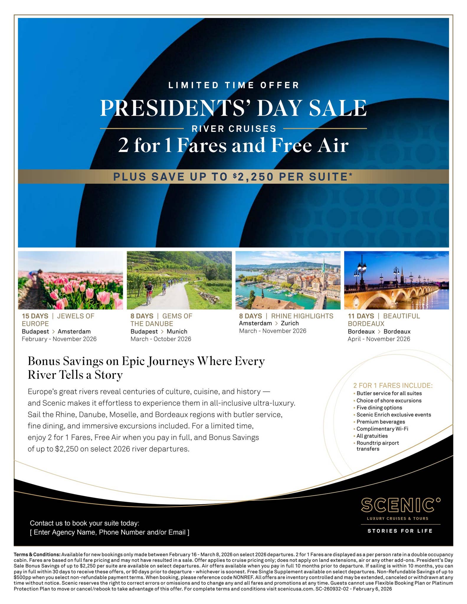 Scenic President's Day Sale Trade Flyer 2.16.26 - 3.8.26 by Scenic ...