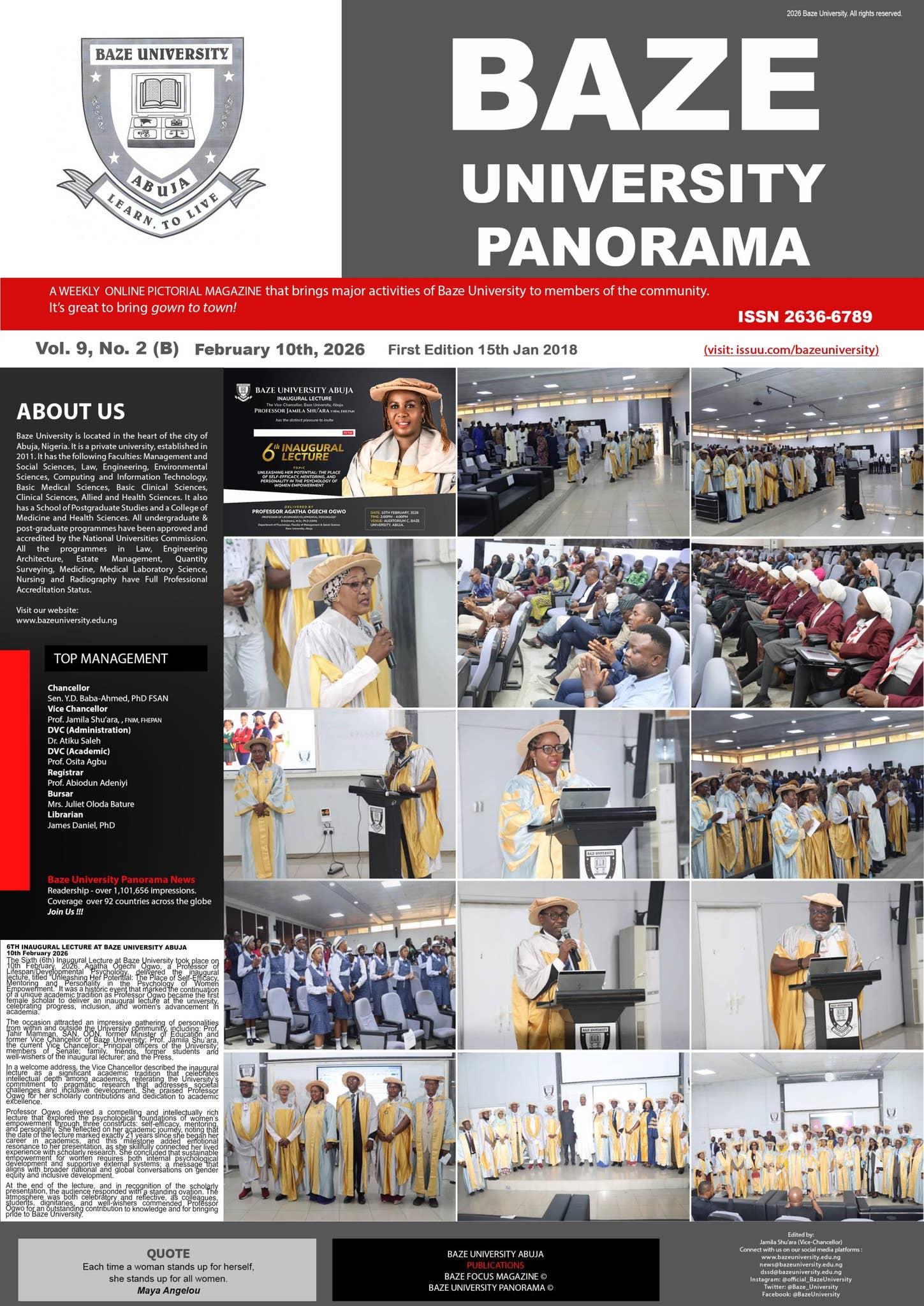 Baze University Panorama News (10th February 2026).png by Baze ...