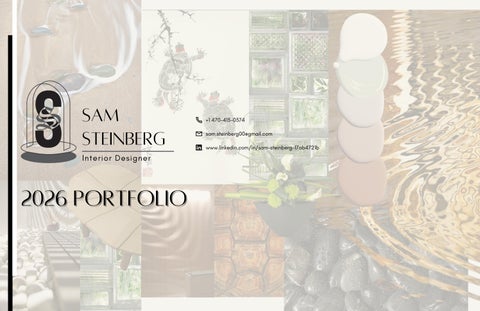 Sam Steinberg's Portfolio by samsteinbergportfolio - Issuu