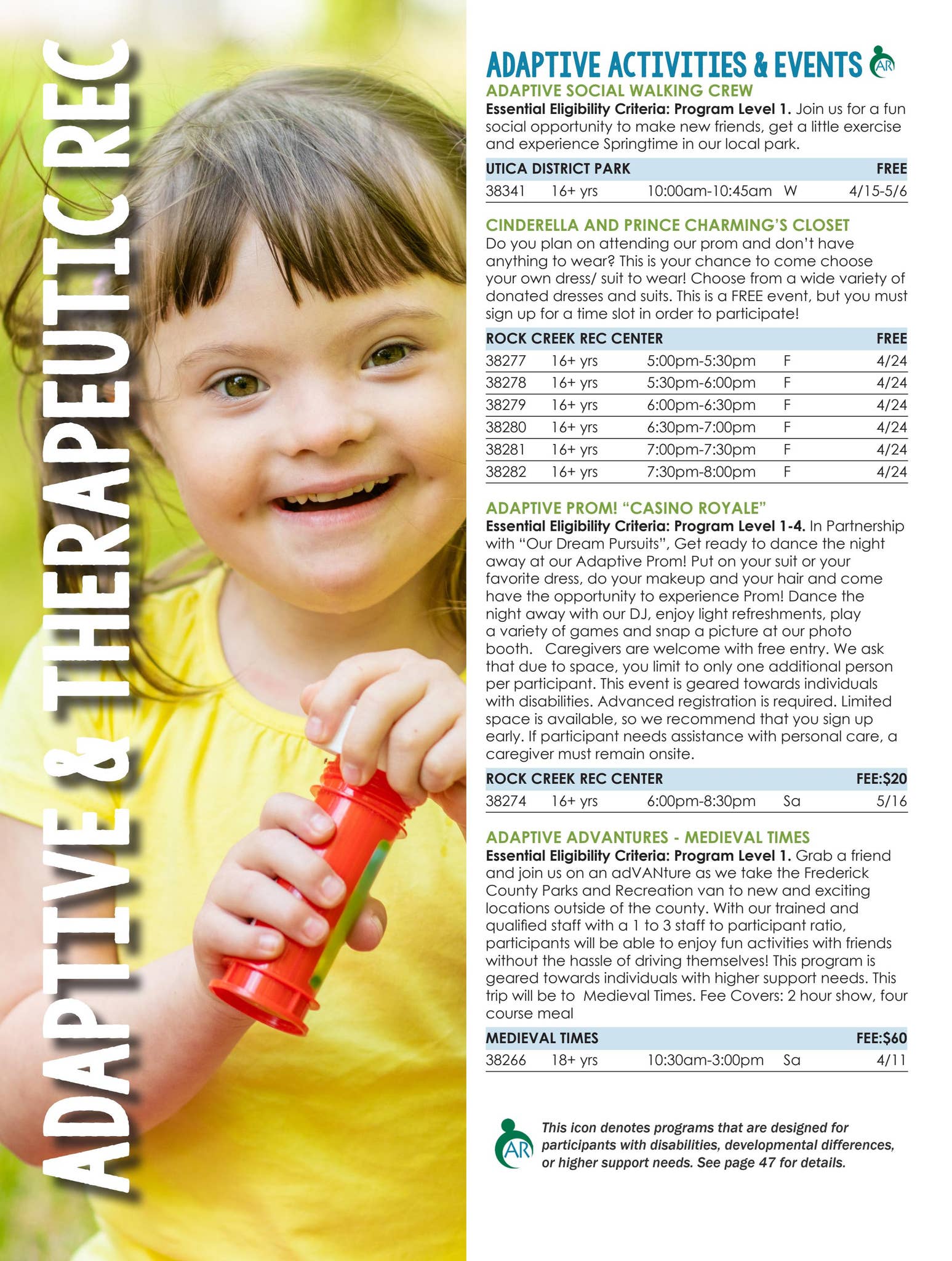 2026 Spring Summer Adaptive Section by Frederick County Parks and ...