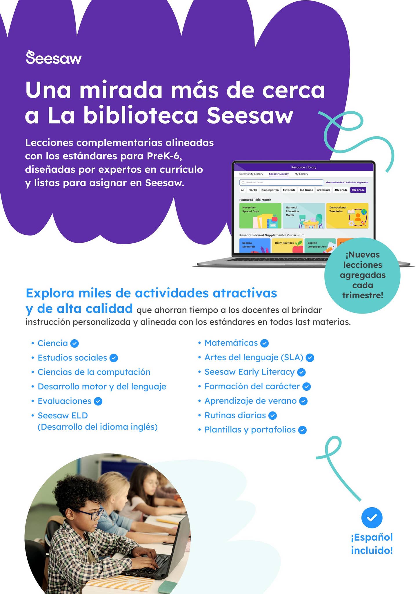 A Closer Look at the Seesaw Library (LATAM Spanish) by seesawlearning ...