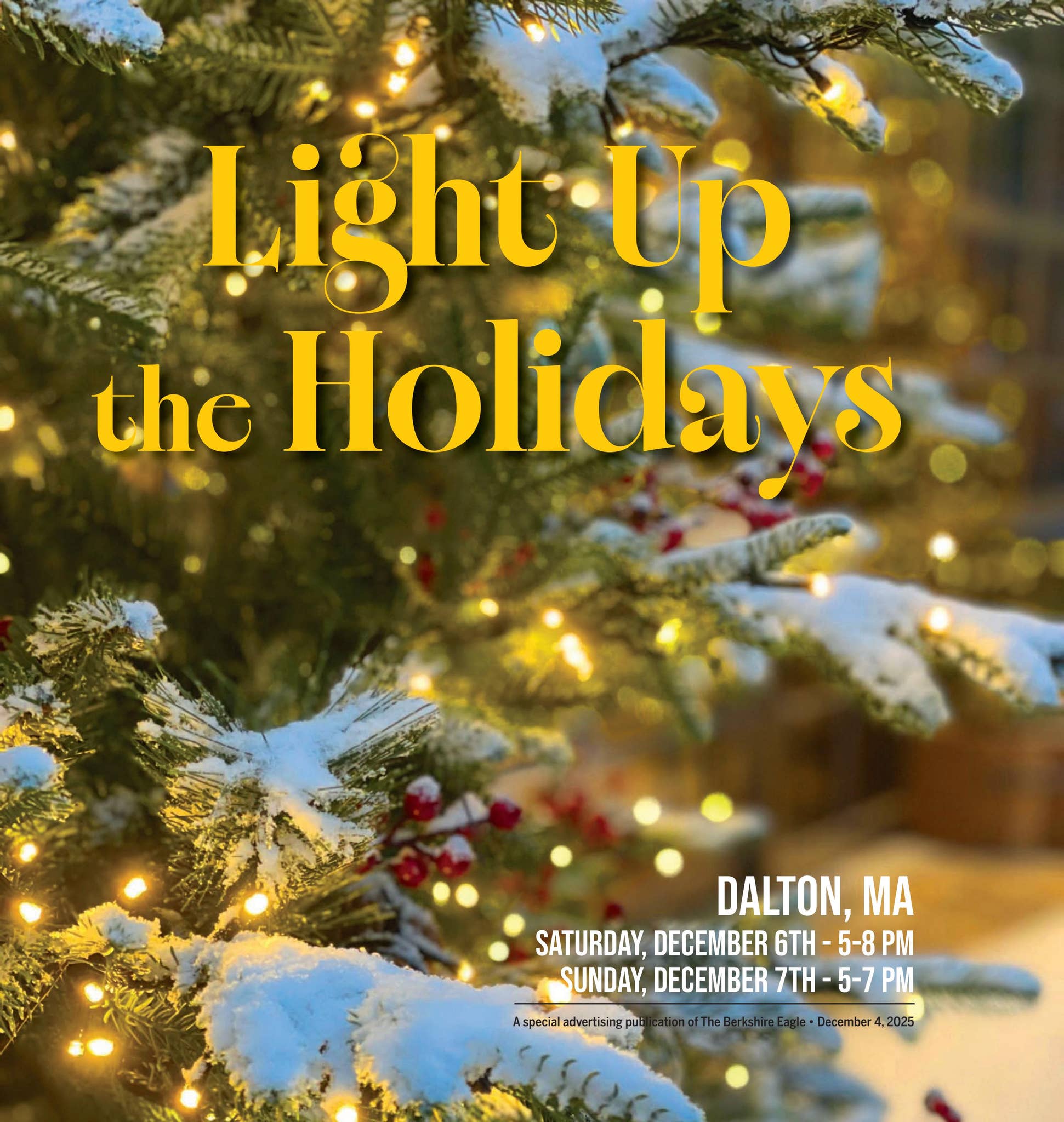 Light Up The Holidays 2025 by Berkshire Eagle Media - Issuu
