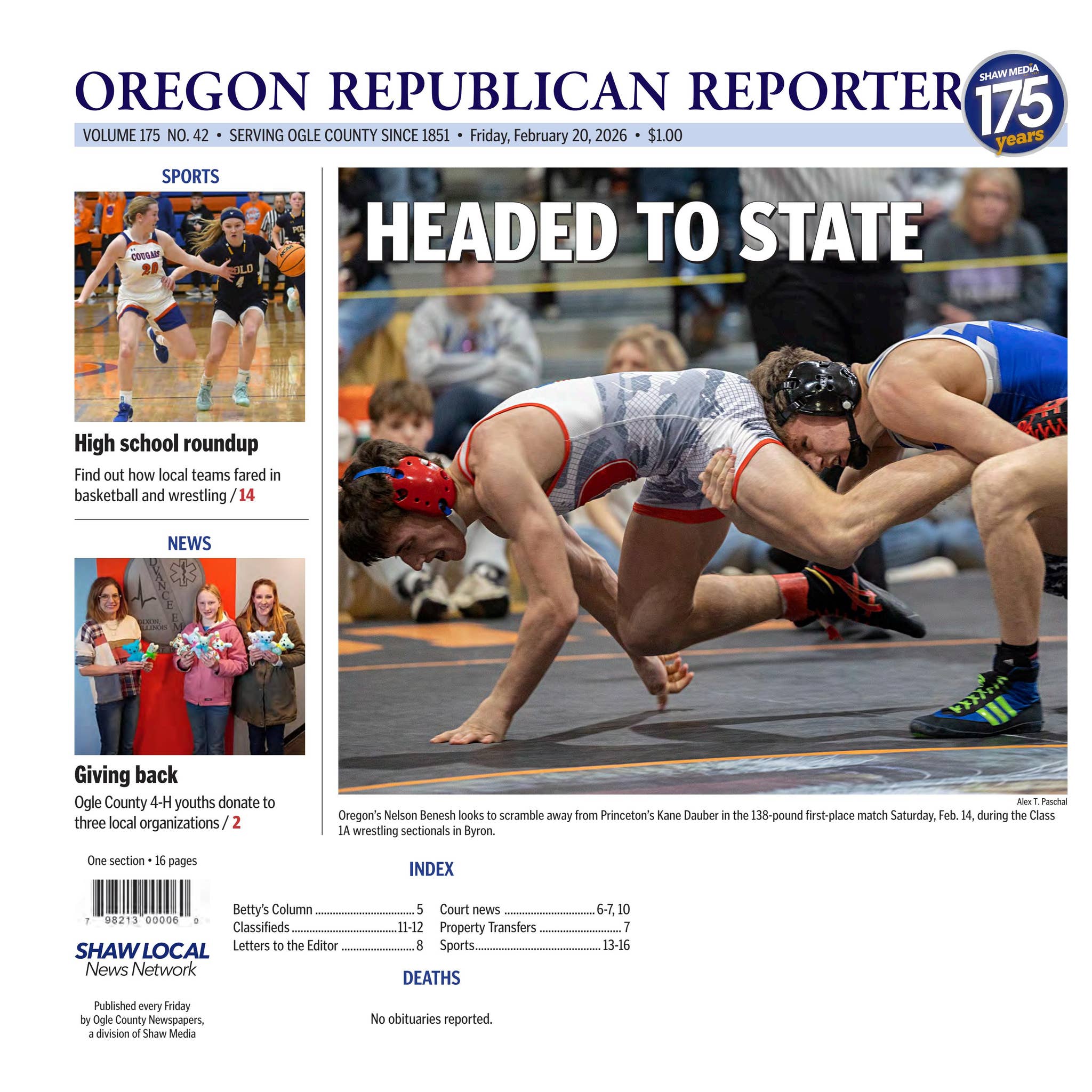 Oregon_Republican_Reporter-02-20-2026 by Shaw Media - Issuu
