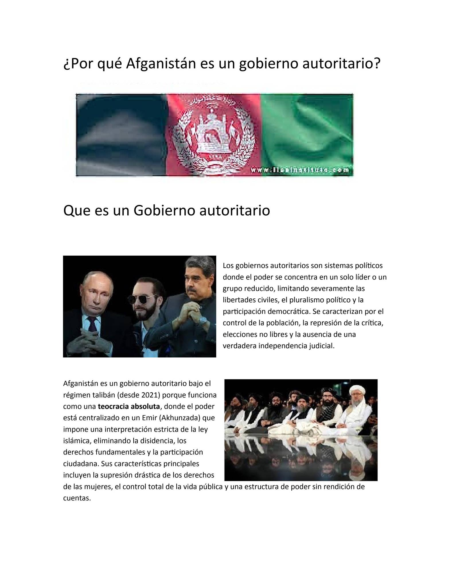 Gobiernos autoritarios y dictaduras by Miguel Rios Jimenez - Issuu