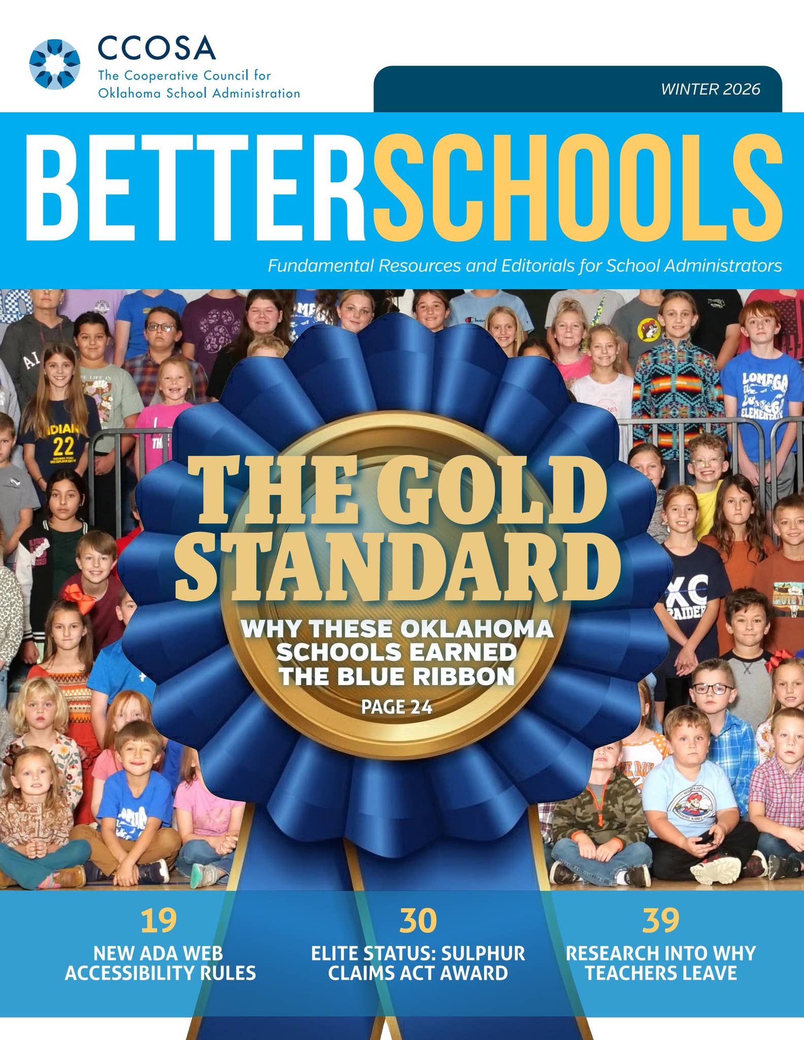 Better Schools Winter 2026 by CCOSA - Issuu