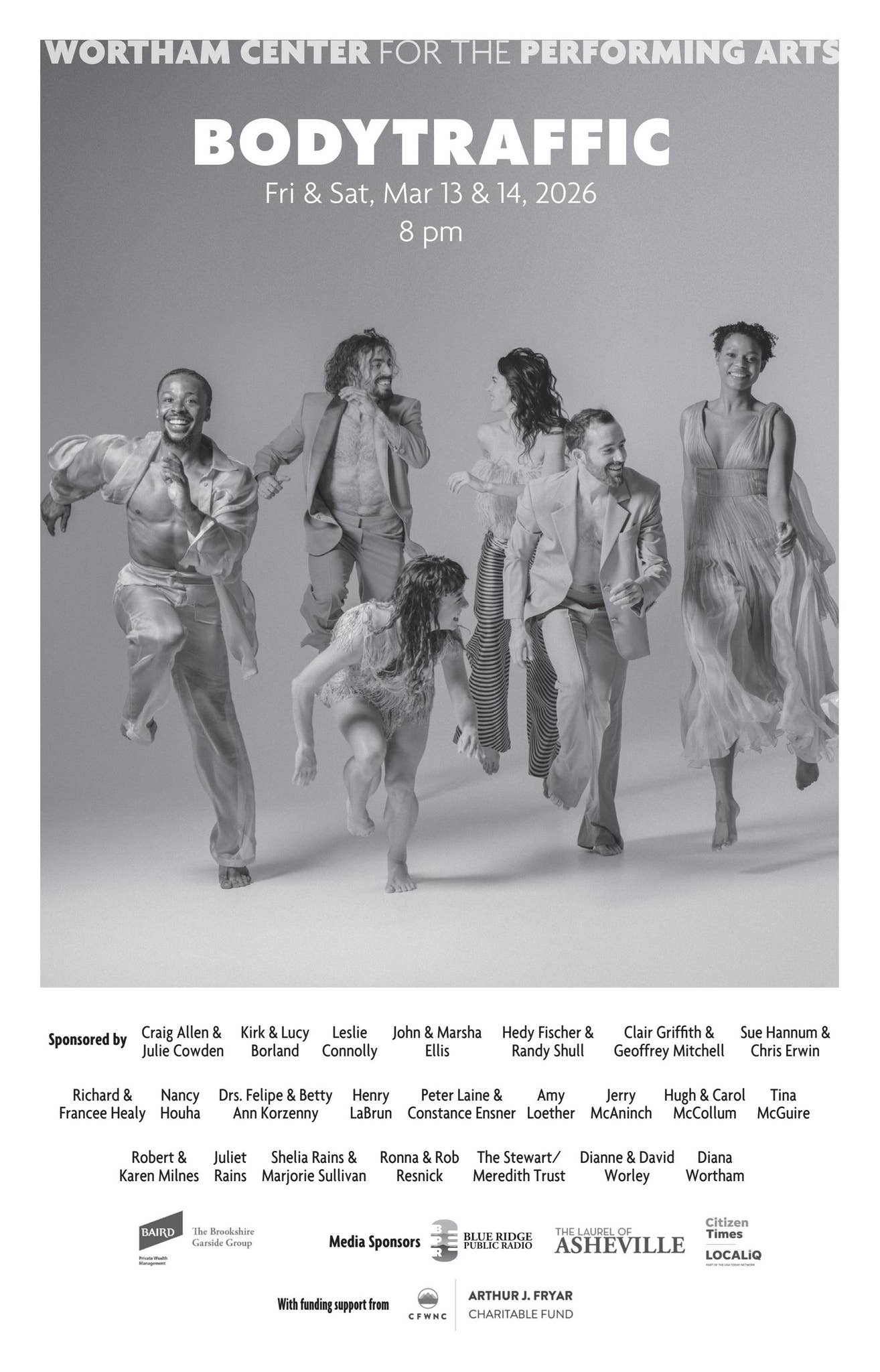 Performance Program: BODYTRAFFIC • Mar 13 & 14, 2026 by Wortham Center ...