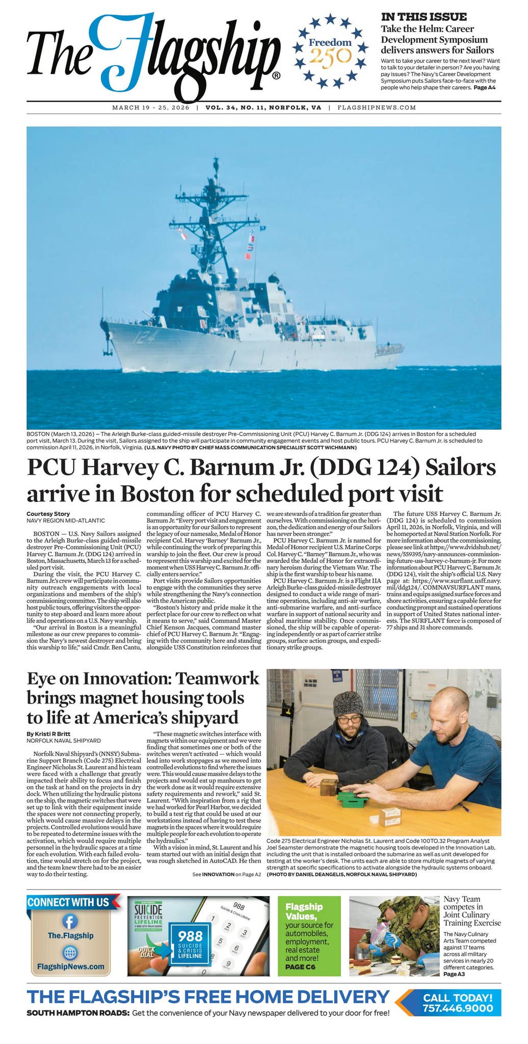 The Flagship 03.19.2026 by Military News - Issuu