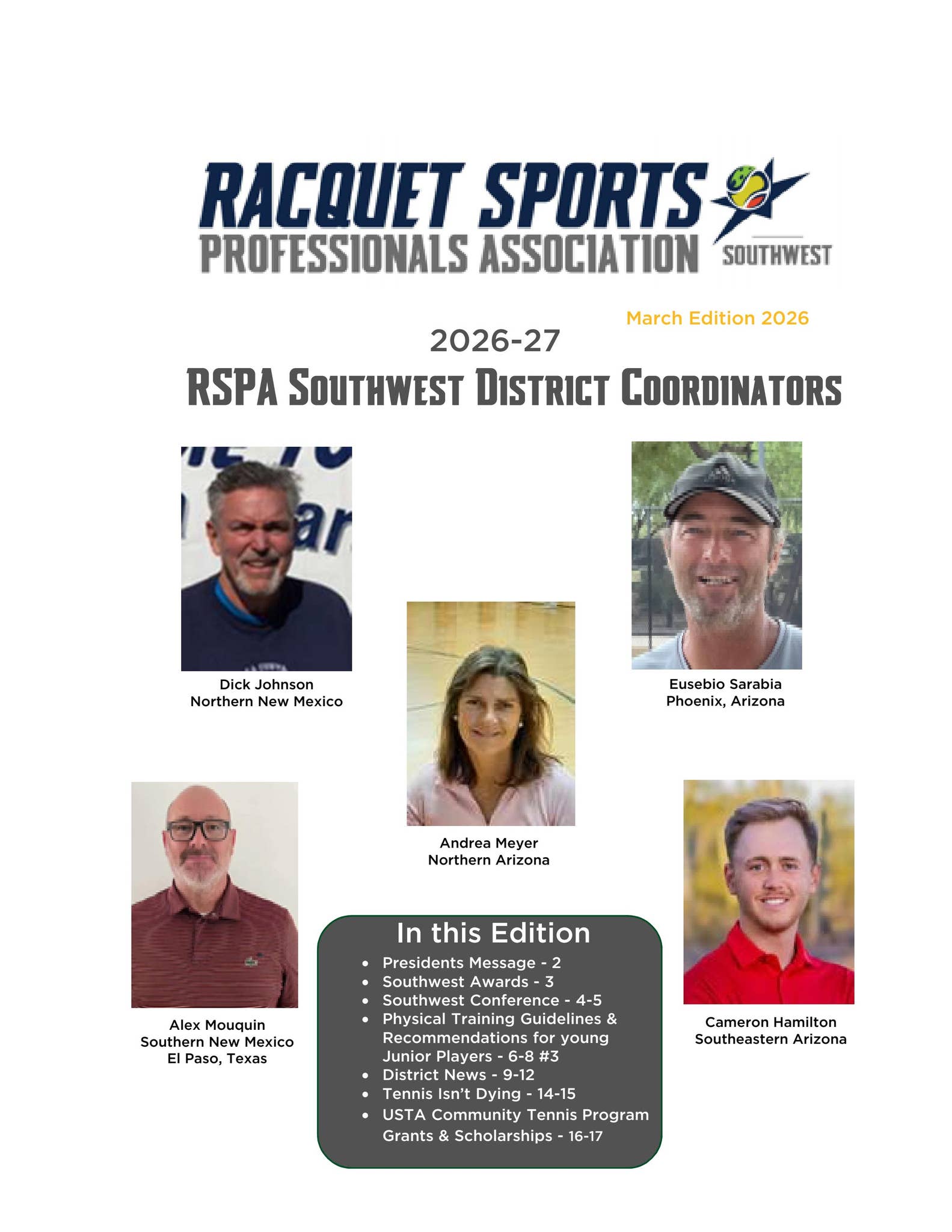 March 2026 Southwest Newsletter by RSPA - Issuu
