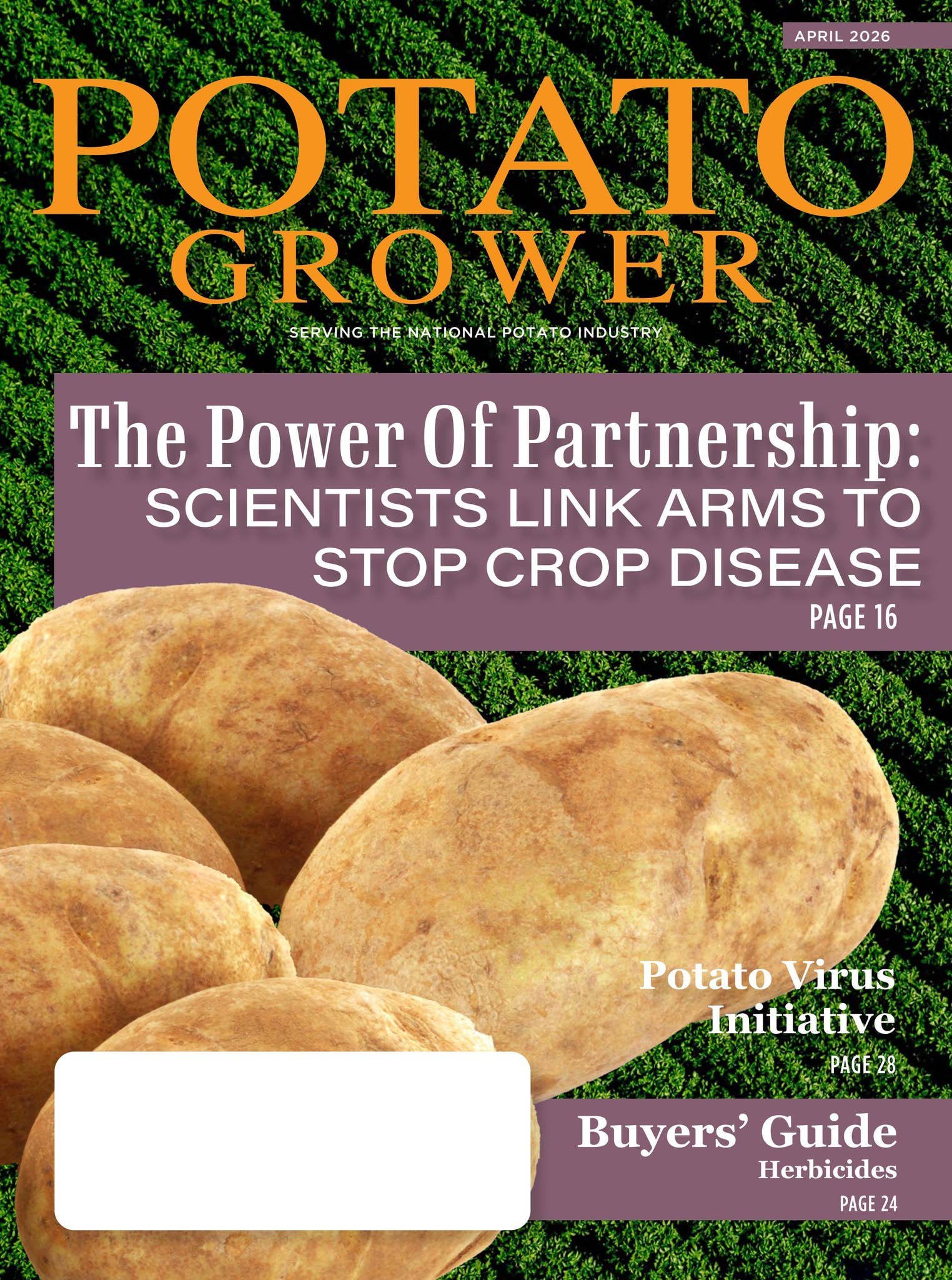 Potato Grower Magazine April 2024 by Harris Publishing - Issuu