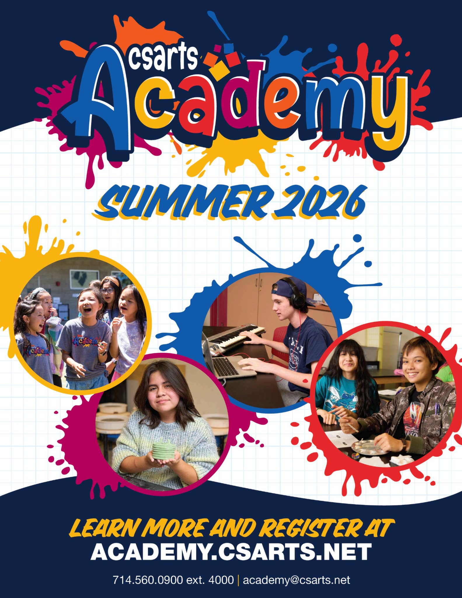 CSArts Academy Summer 2026 Brochure of Classes by California School of ...