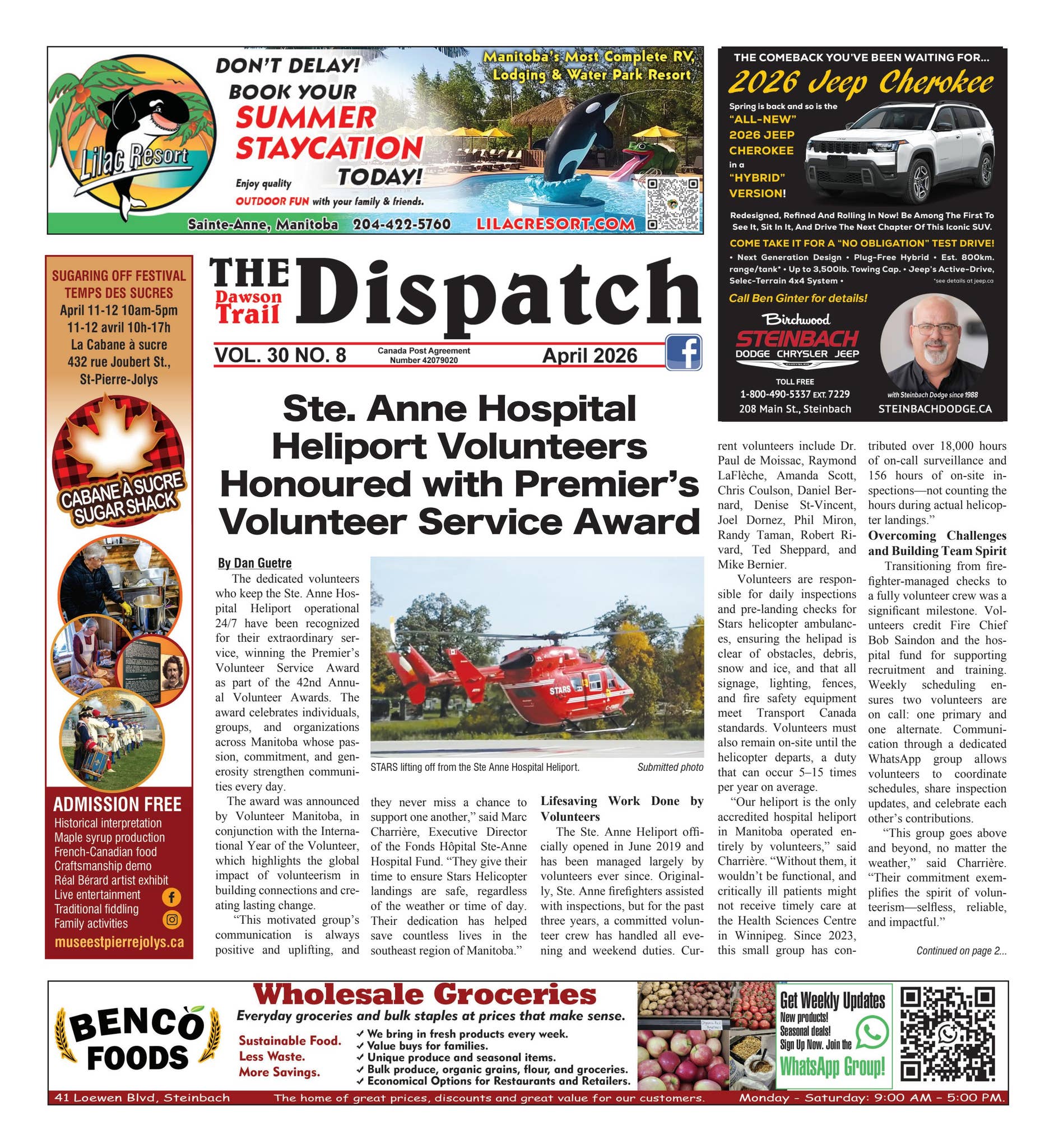 Dawson Trail Dispatch April 2026 by The Dawson Trail Dispatch - Issuu