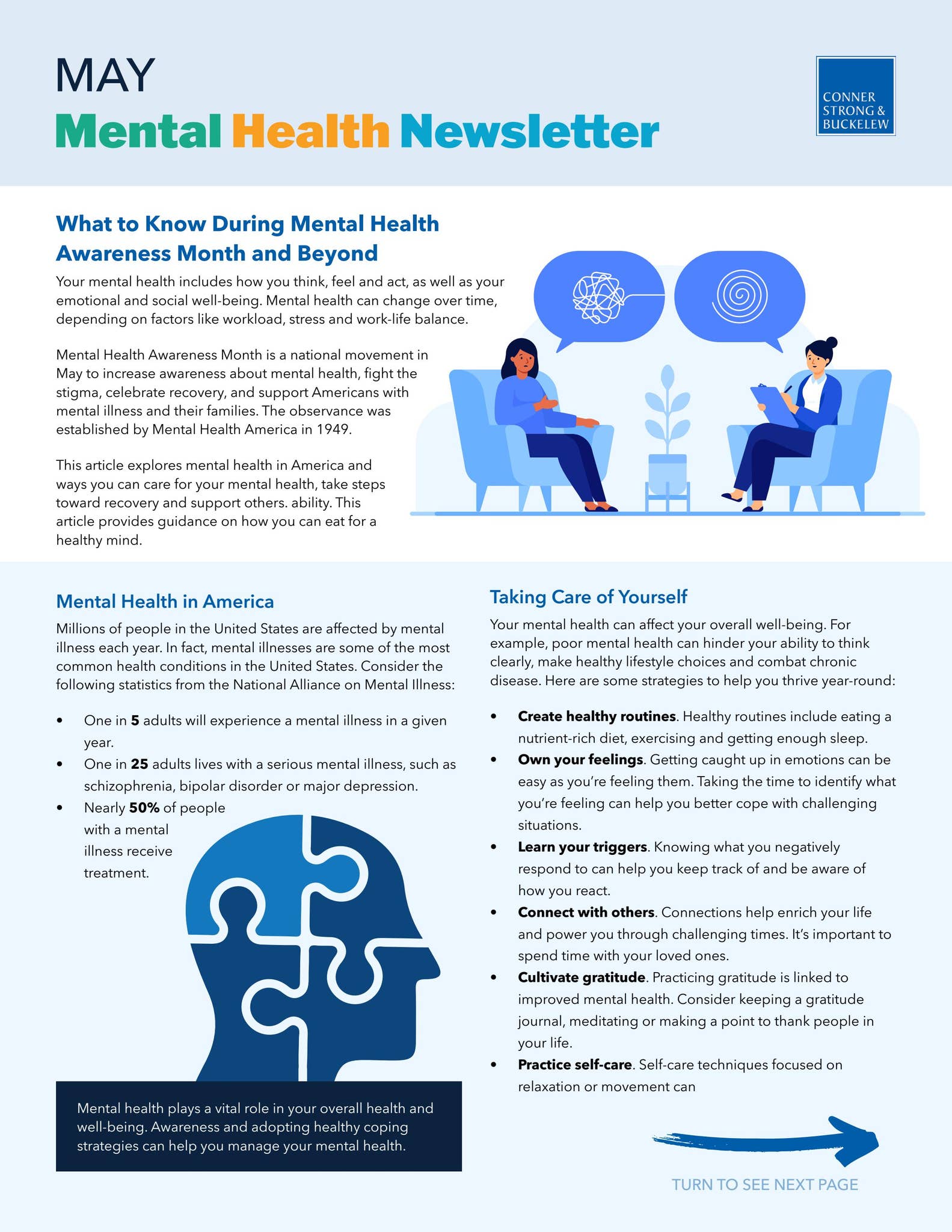 2026 - CSB Mental Health Newsletter - May by csbcommunications - Issuu