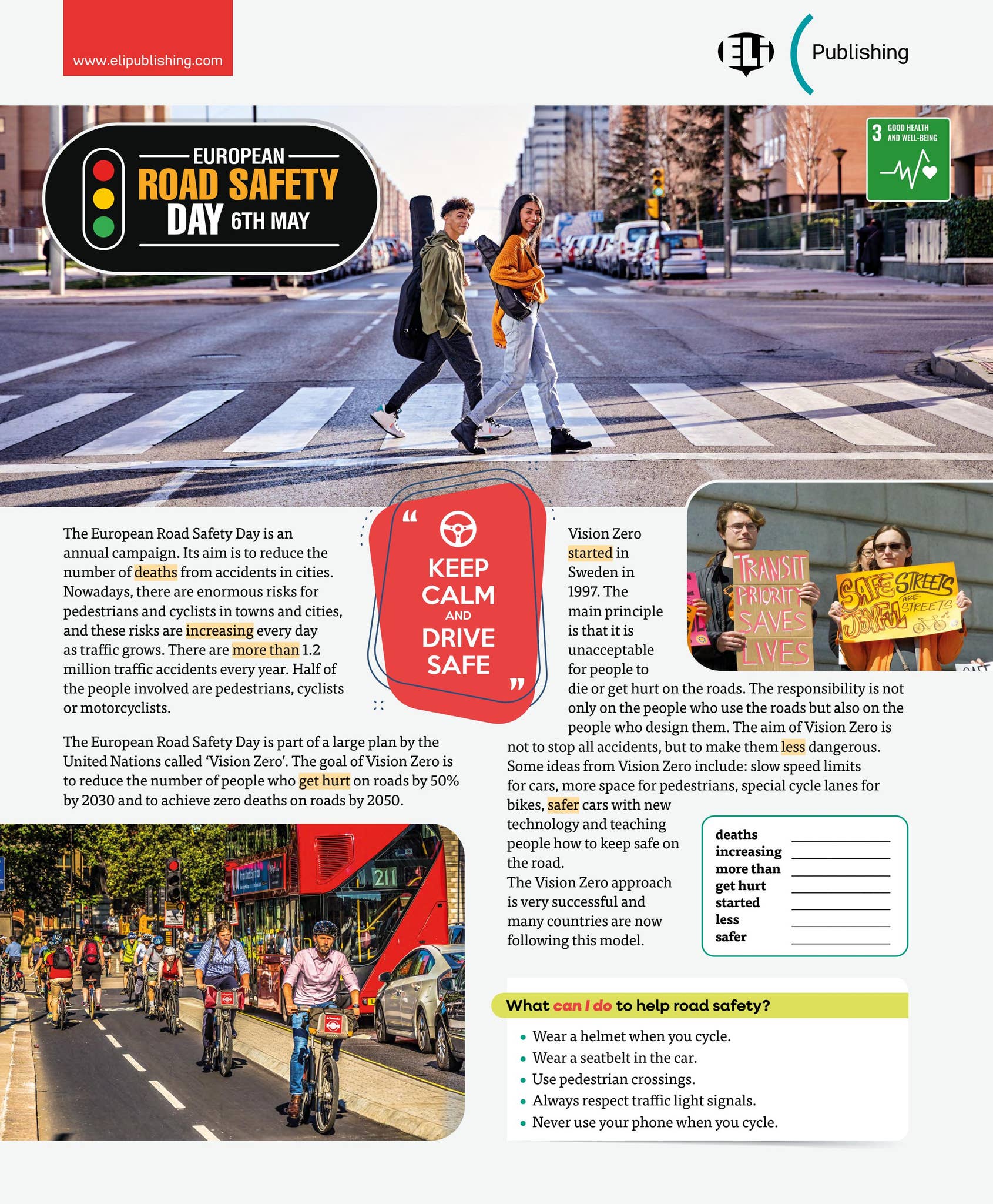 Road Safety worksheet by ELI Publishing - Issuu
